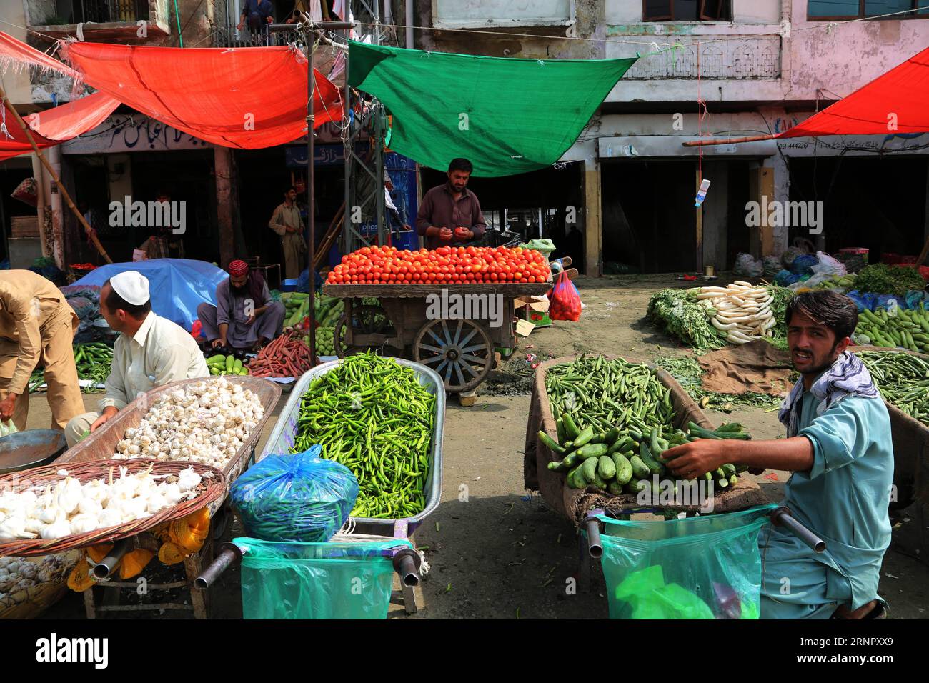 Fruit vegetable market in pakistan hi-res stock photography and images ...