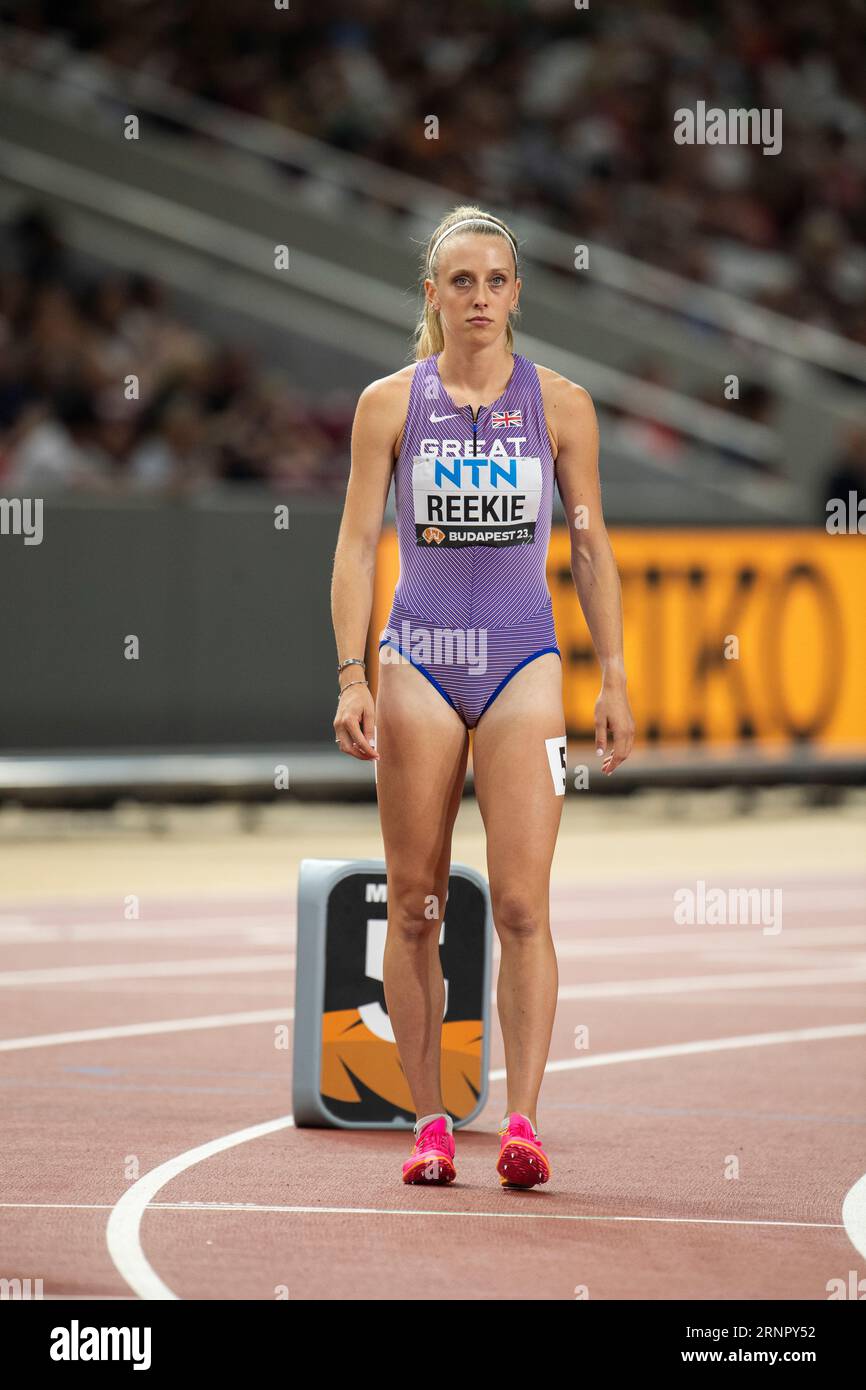 Jemma Reekie of GB & NI competing in the women’s 800m final on day 9 of ...