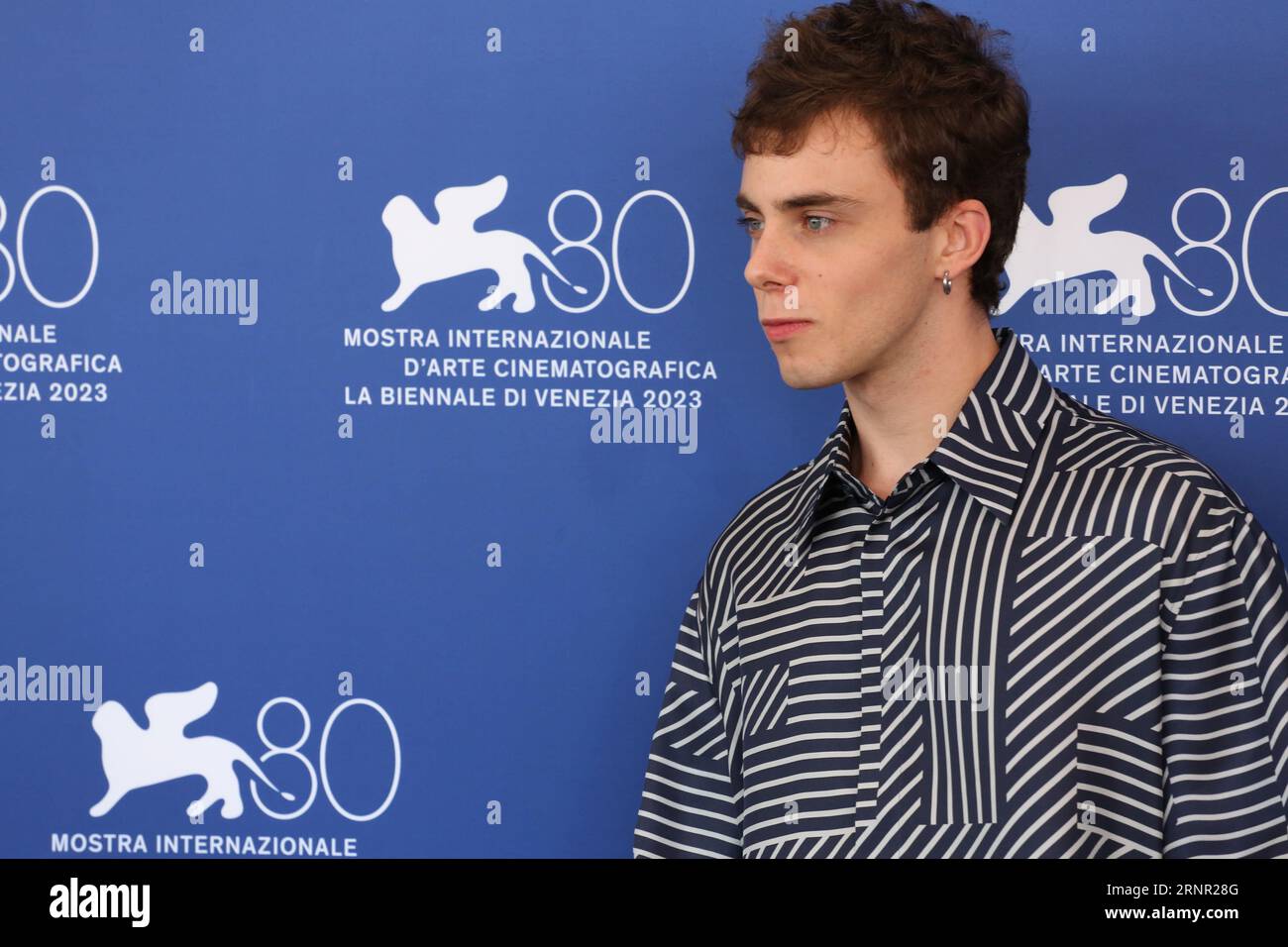 Venice, Italy, 2nd September, 2023. Gianmarco Franchini at the photo ...