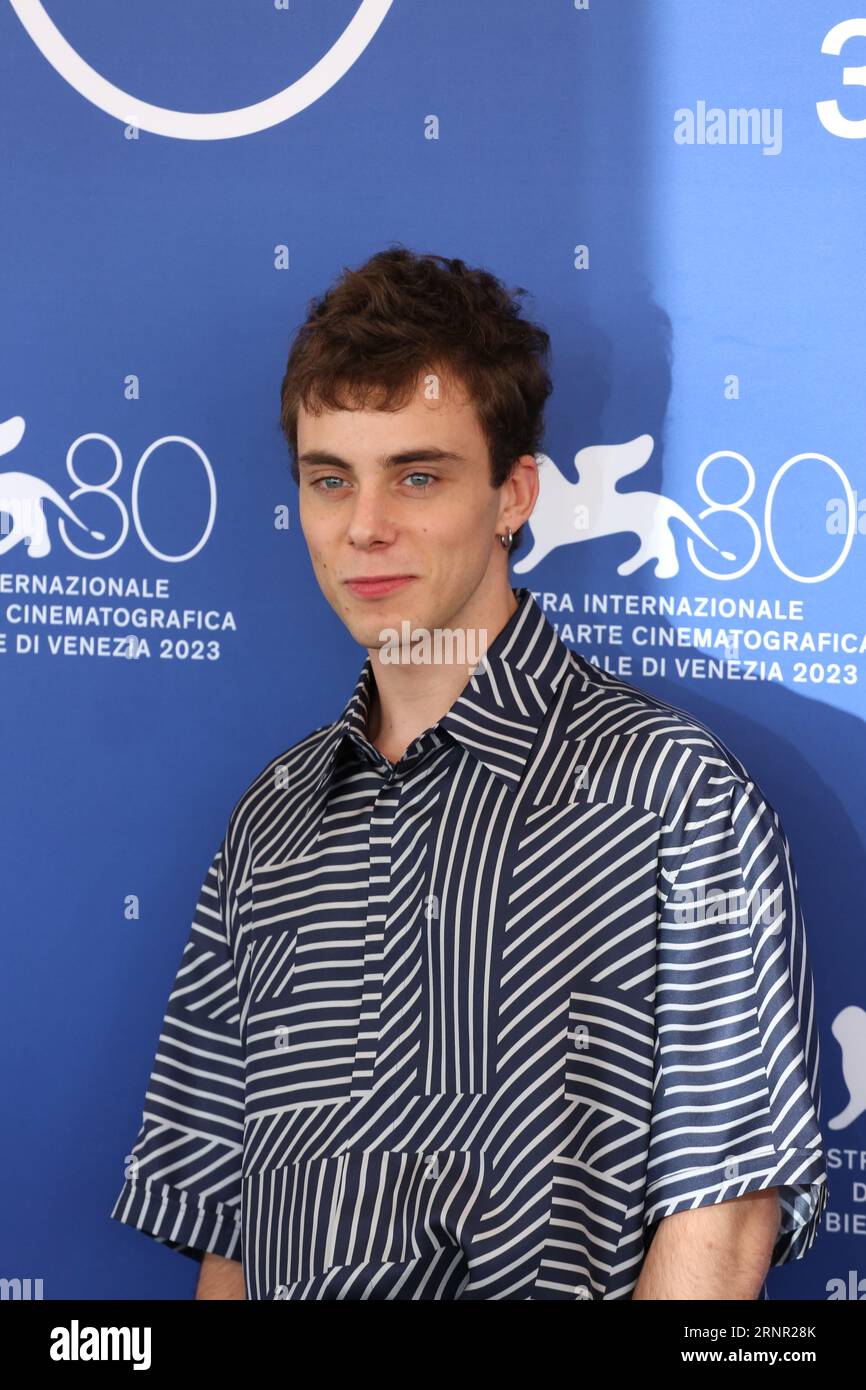 Venice, Italy, 2nd September, 2023. Gianmarco Franchini at the photo ...