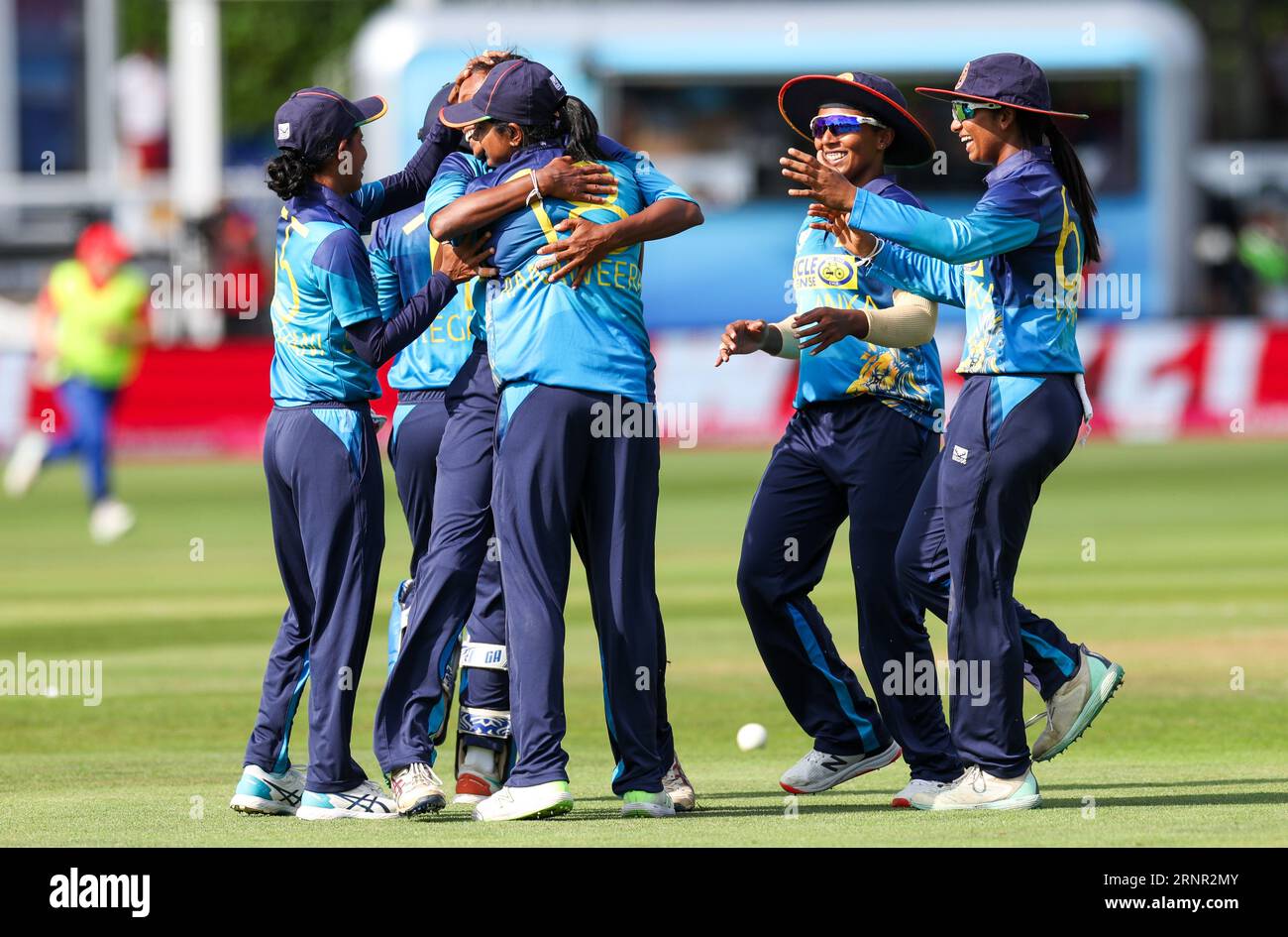 Sri Lanka's Inoka Ranaweera celebrates catching and dismissing England ...