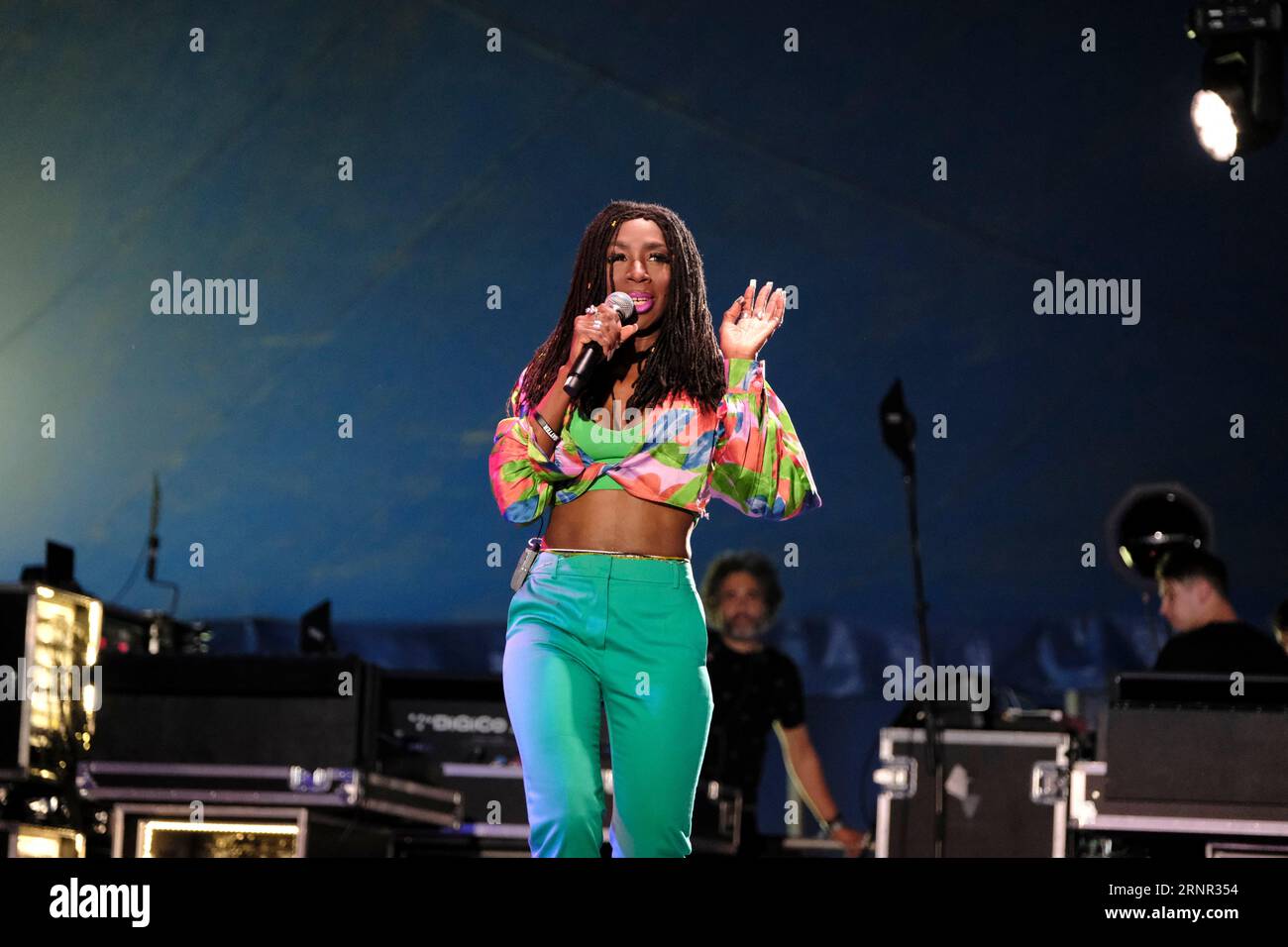 Jedburgh, UK. 02nd Sep, 2023. EdgeFest 2023, Music Festival. Heather ...