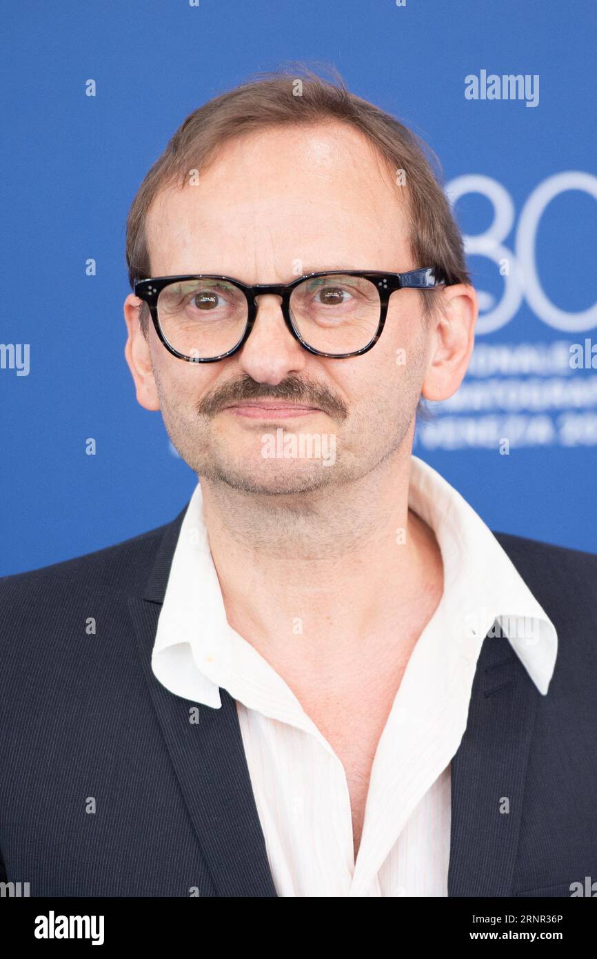 Venice, Italy. 02nd Sep, 2023. Milan Peschel attending The Palace ...