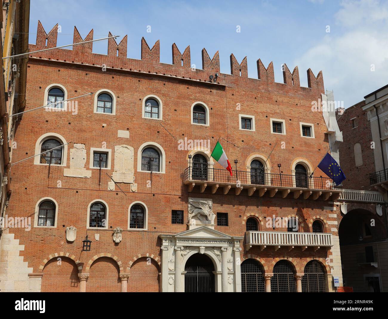 Podesta palace of verona hi-res stock photography and images - Alamy