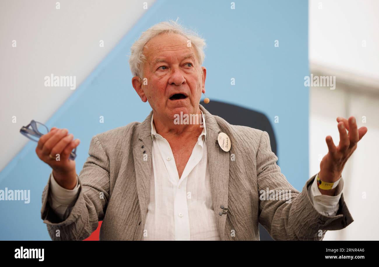 London, UK. 2nd Sep, 2023. Historian and author, Simon Schama, speaks ...