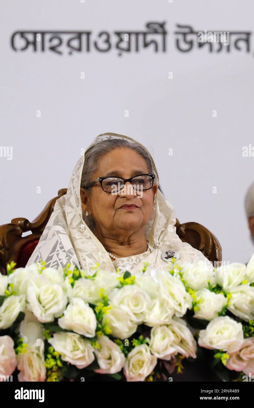 Dhaka, Bangladesh - September 01, 2023: Prime Minister Sheikh Hasina ...