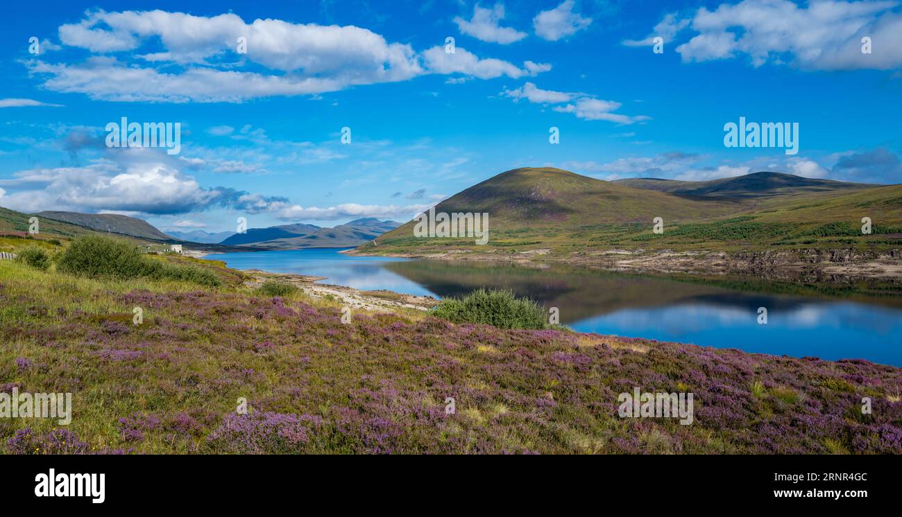 Loch Glascarnoch in Ross and Cromarty, Highlands of Scotland Stock ...