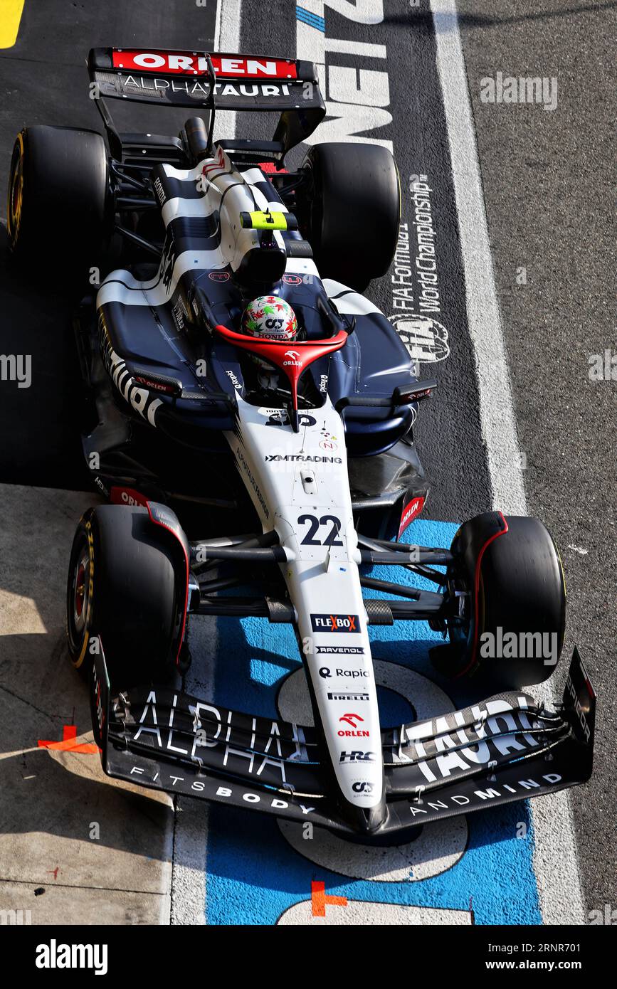 Monza, Italy. 02nd Sep, 2023. Yuki Tsunoda (JPN) AlphaTauri AT04. 02.09.2023. Formula 1 World ...