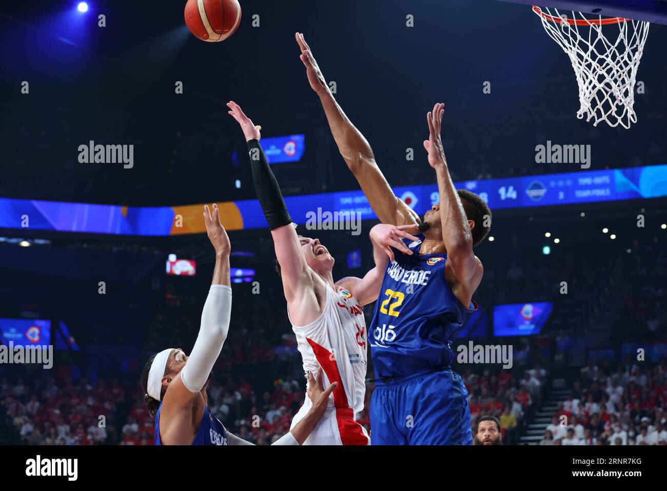 Okinawa Arena, Okinawa, Japan. 2nd Sep, 2023. (L to R) Josh Hawkinson ...