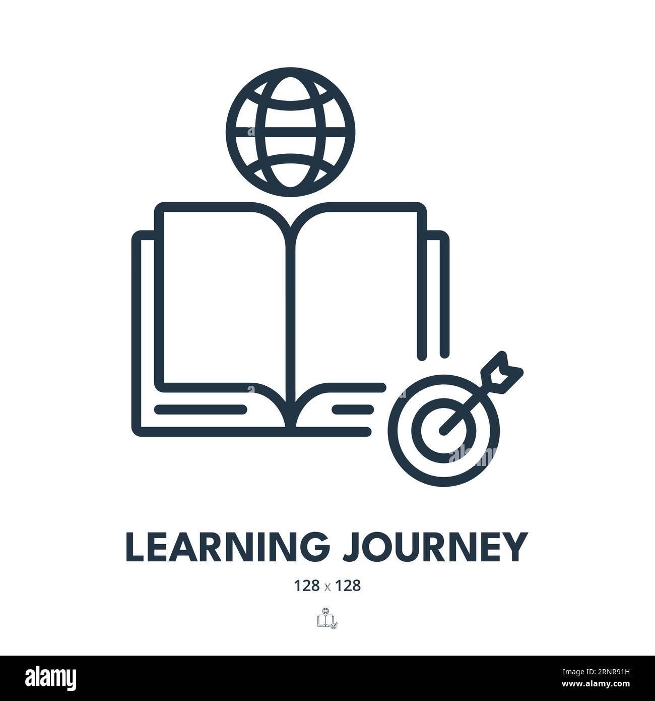 Education journey illustration hi-res stock photography and images - Alamy