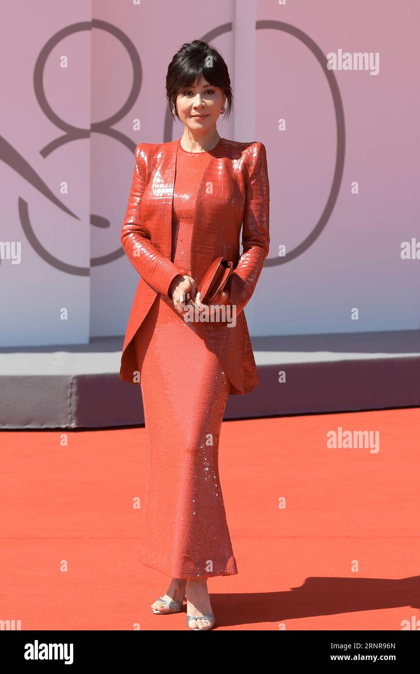 Venice Lido, Italy. 02nd Sep, 2023. Carina Lau Kar Ling attends the red carpet for the Golden ...