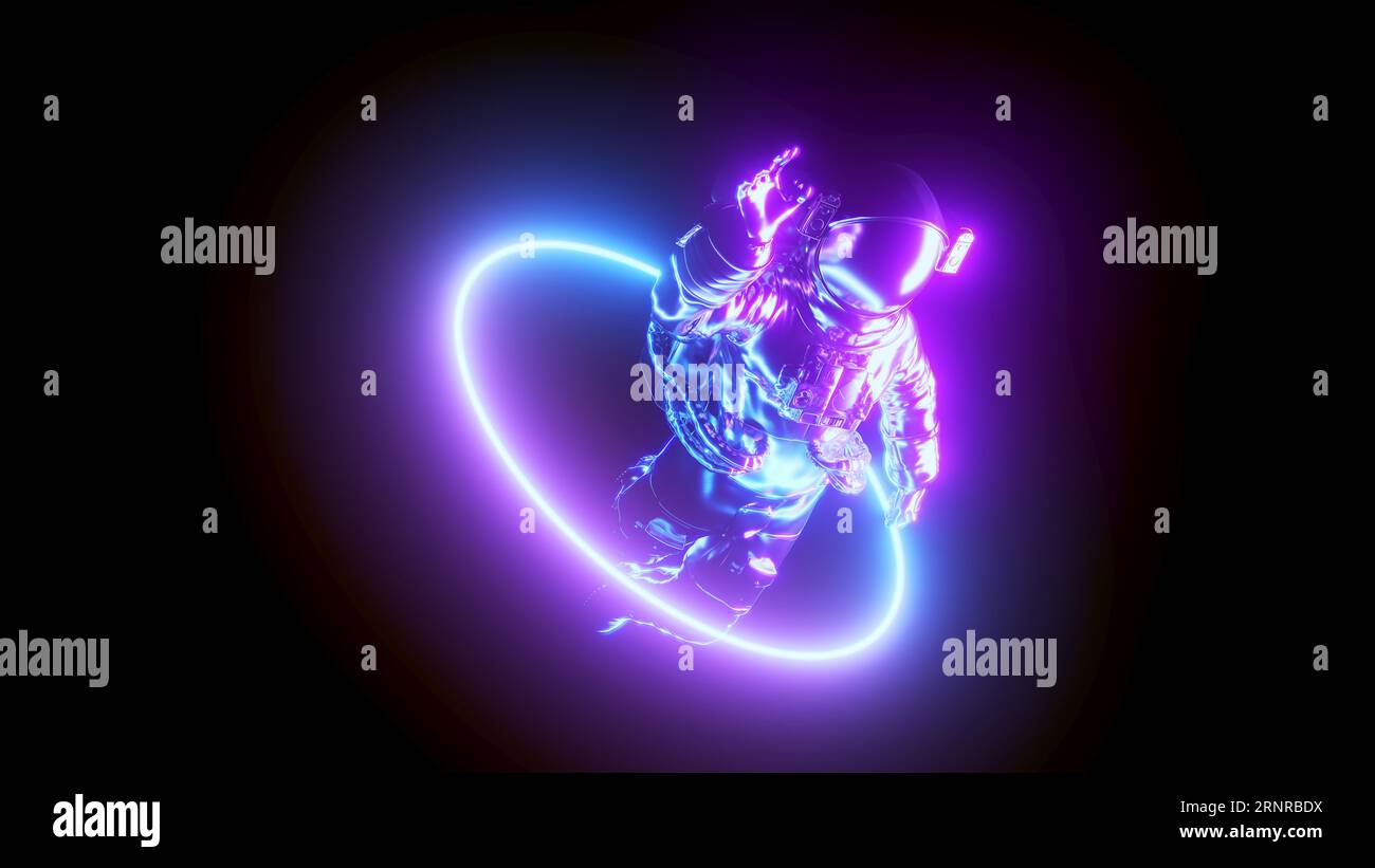 Floating astronaut, illustration Stock Photo - Alamy Floating astronaut, illustration Stock Photo - Alamy