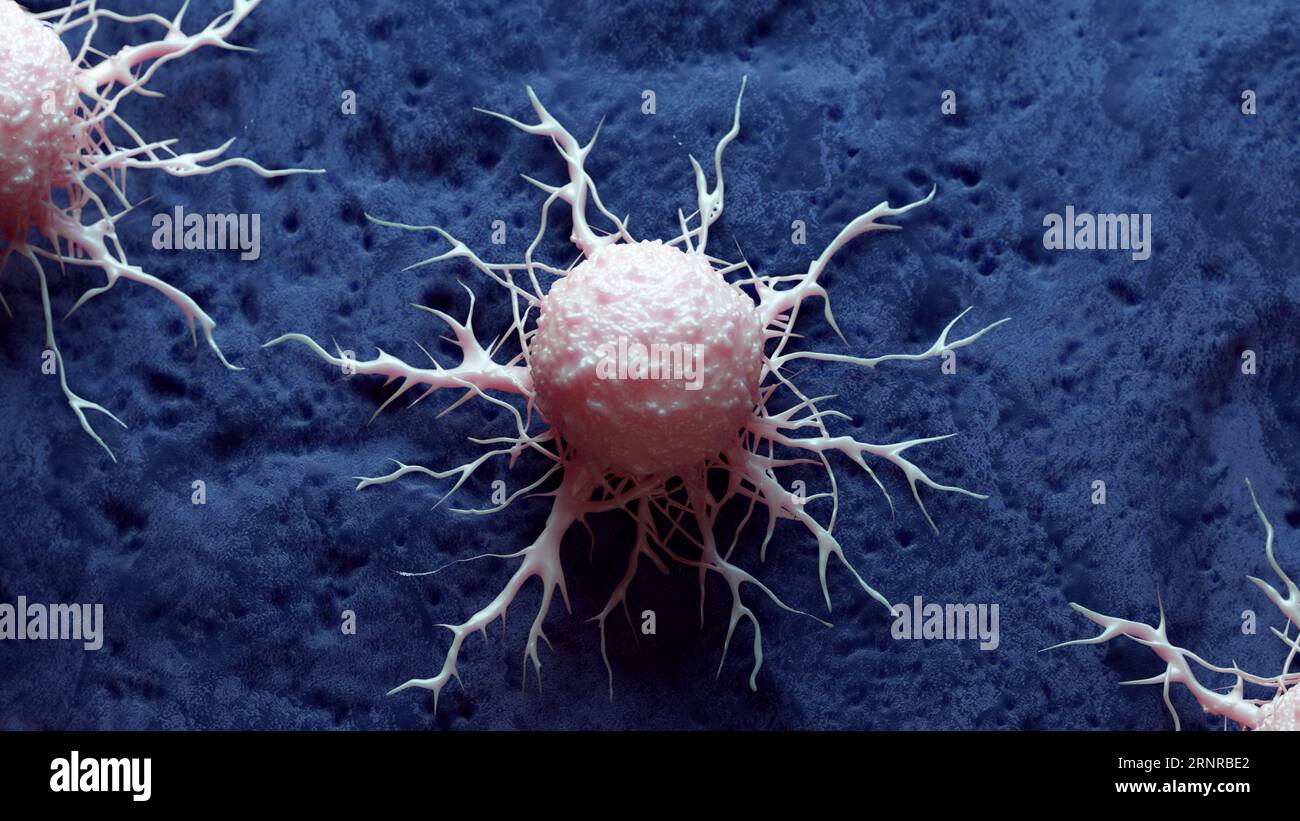 Cancer cell, illustration Stock Photo - Alamy