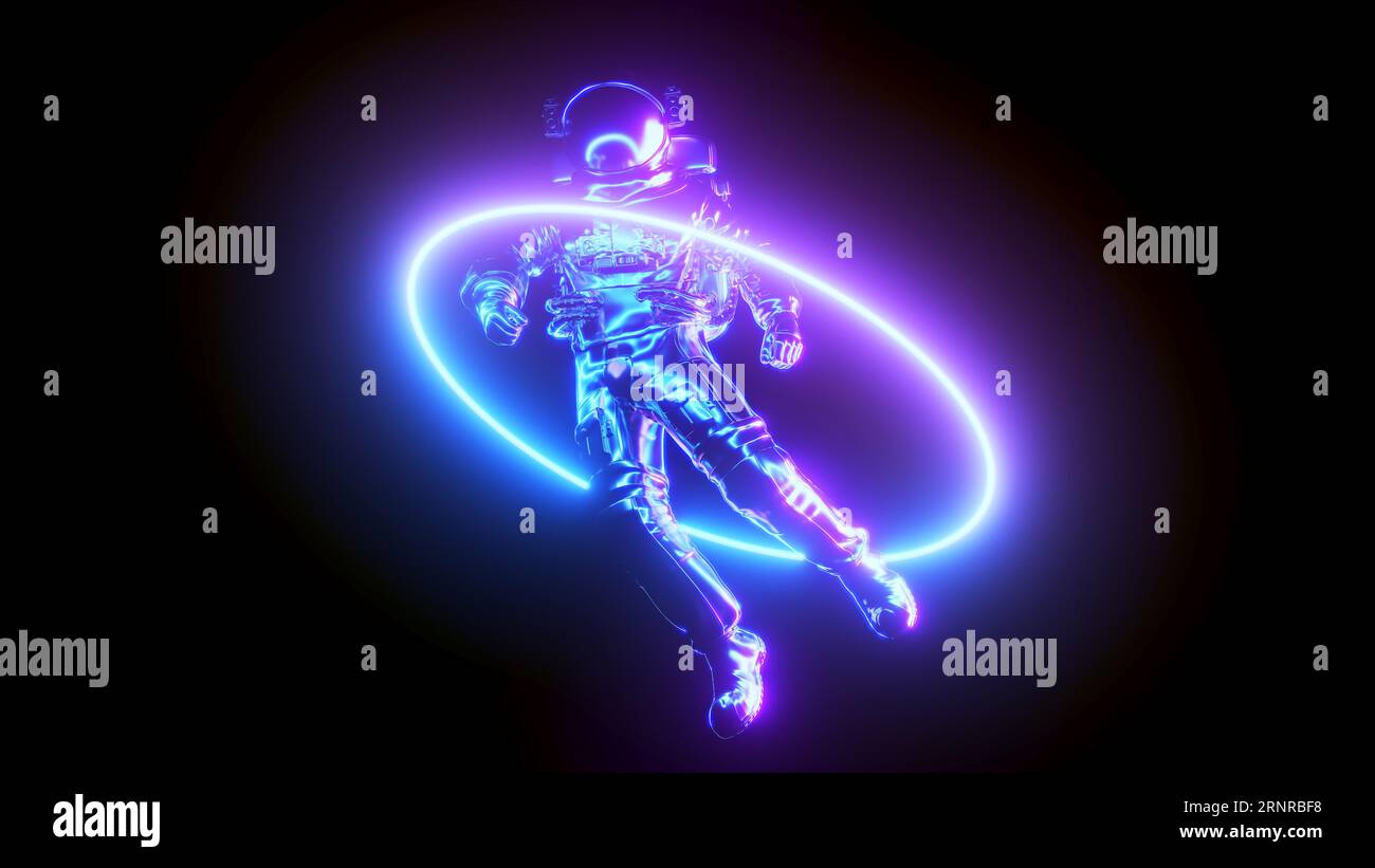 Floating astronaut, illustration Stock Photo - Alamy Floating astronaut, illustration Stock Photo - Alamy