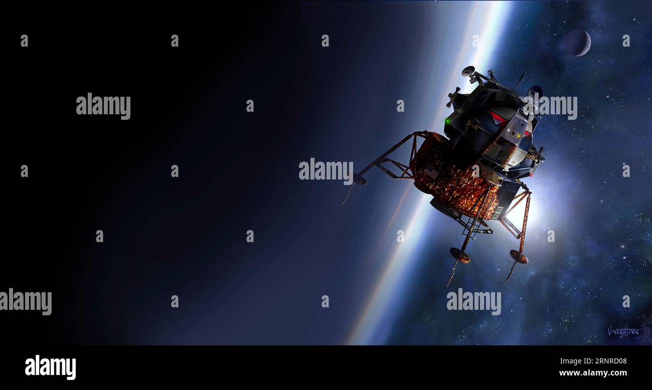 Lm lunar module hi-res stock photography and images - Alamy