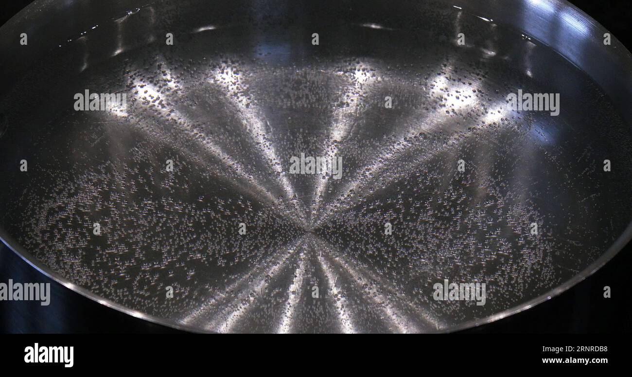 Hot Boiling Water in a saucepan Stock Photo - Alamy