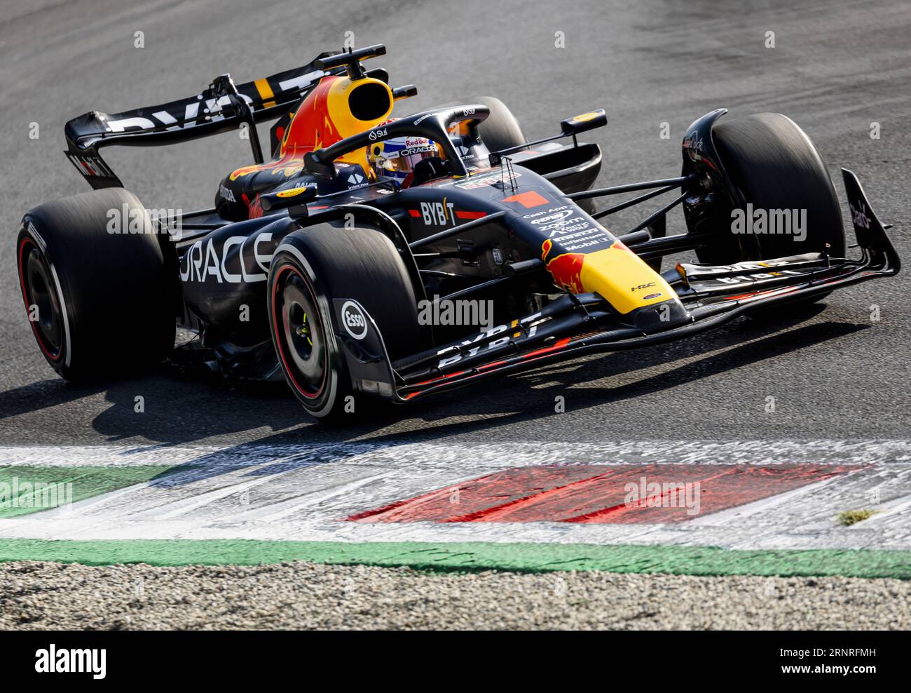 MONZA - Max Verstappen (Red Bull Racing) during qualifying for the F1 ...