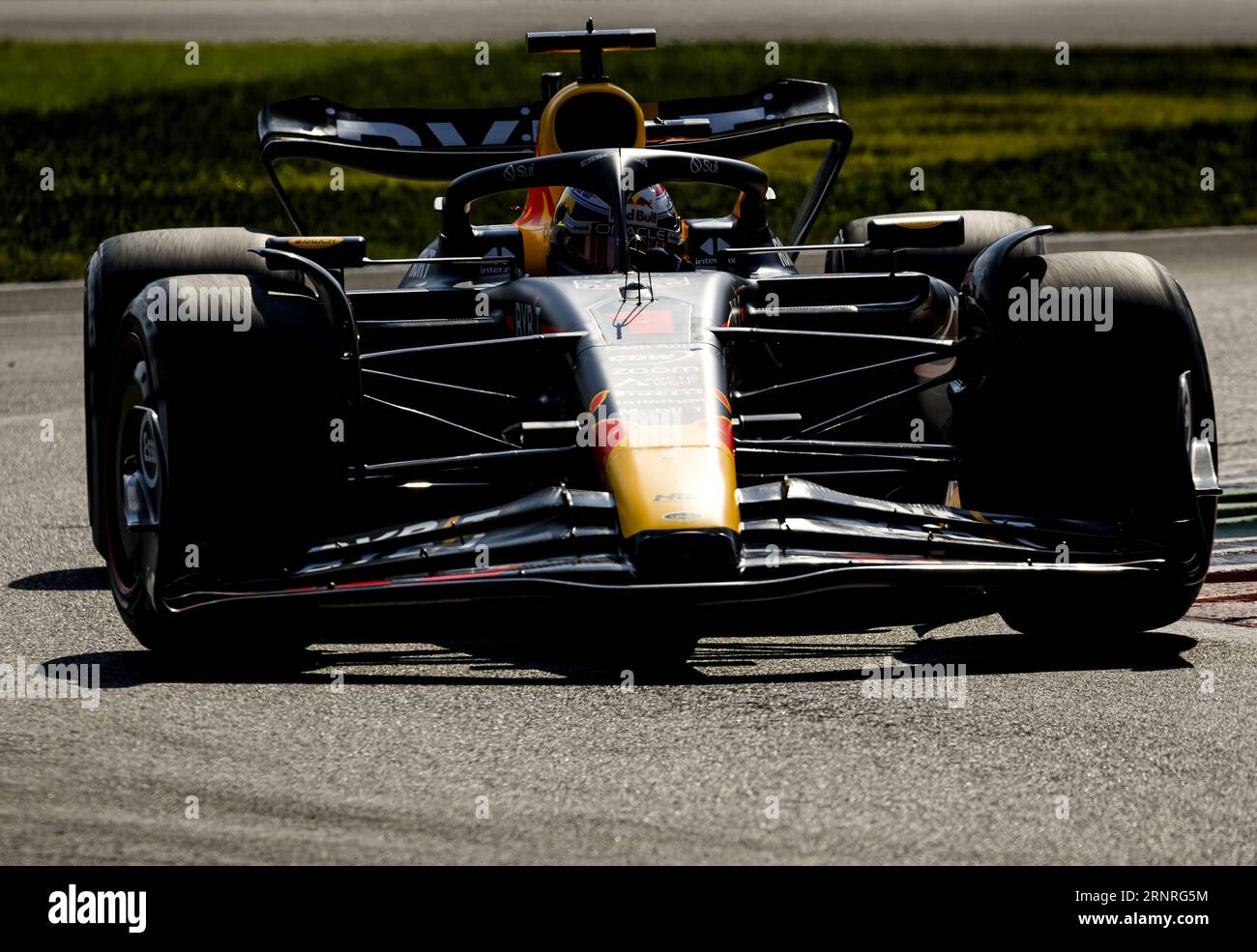 MONZA - Max Verstappen (Red Bull Racing) during qualifying for the F1 ...