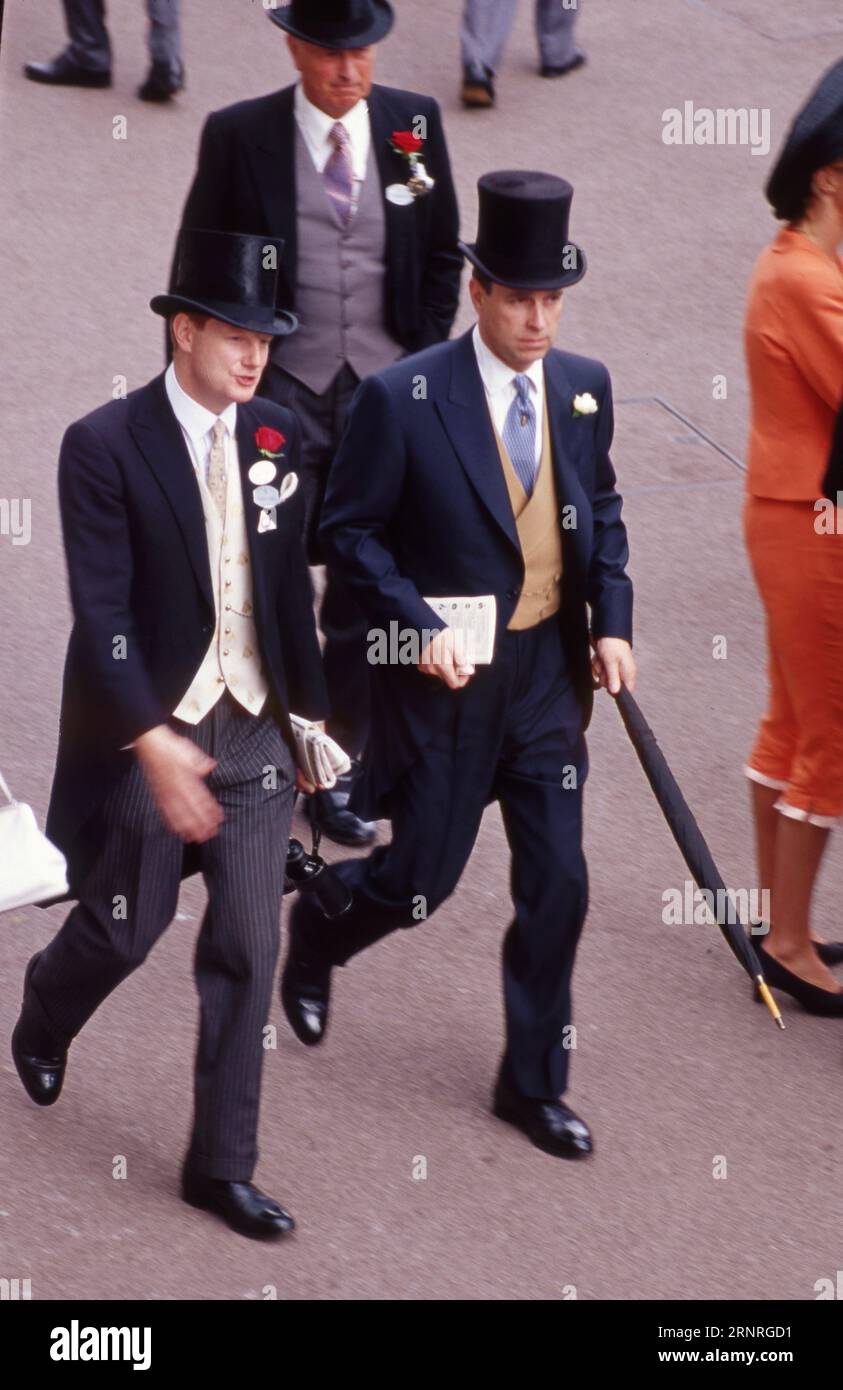 Prince andrew royal ascot hi-res stock photography and images - Alamy