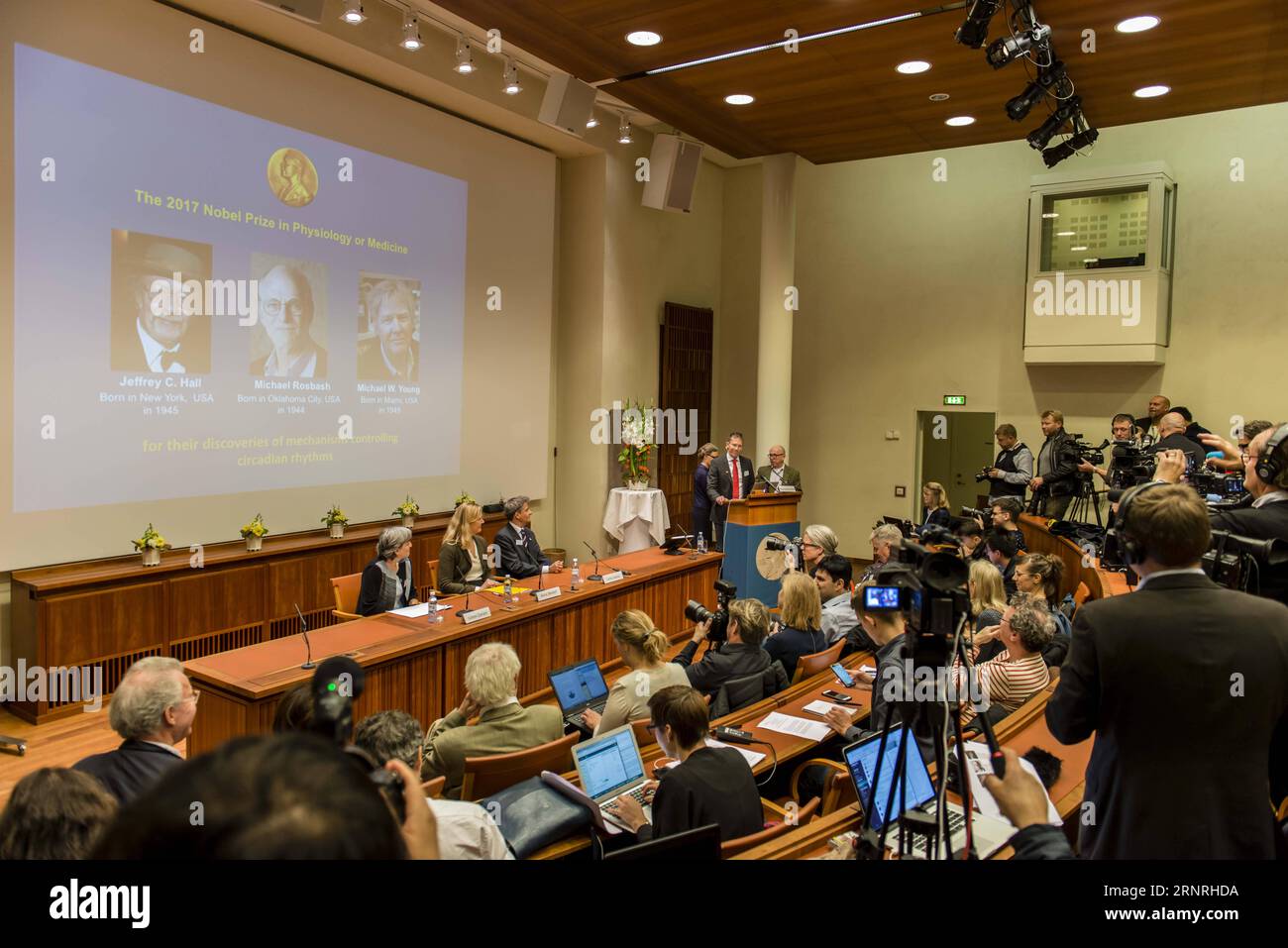 Nobel jeffrey c hall hi-res stock photography and images - Alamy