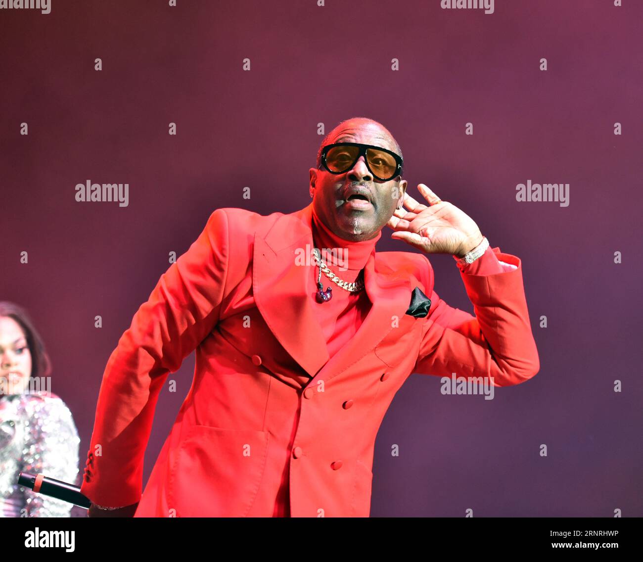 September 1, 2023, Norfolk, Virginia, USA: JOHNNY GILL brings some R&B ...