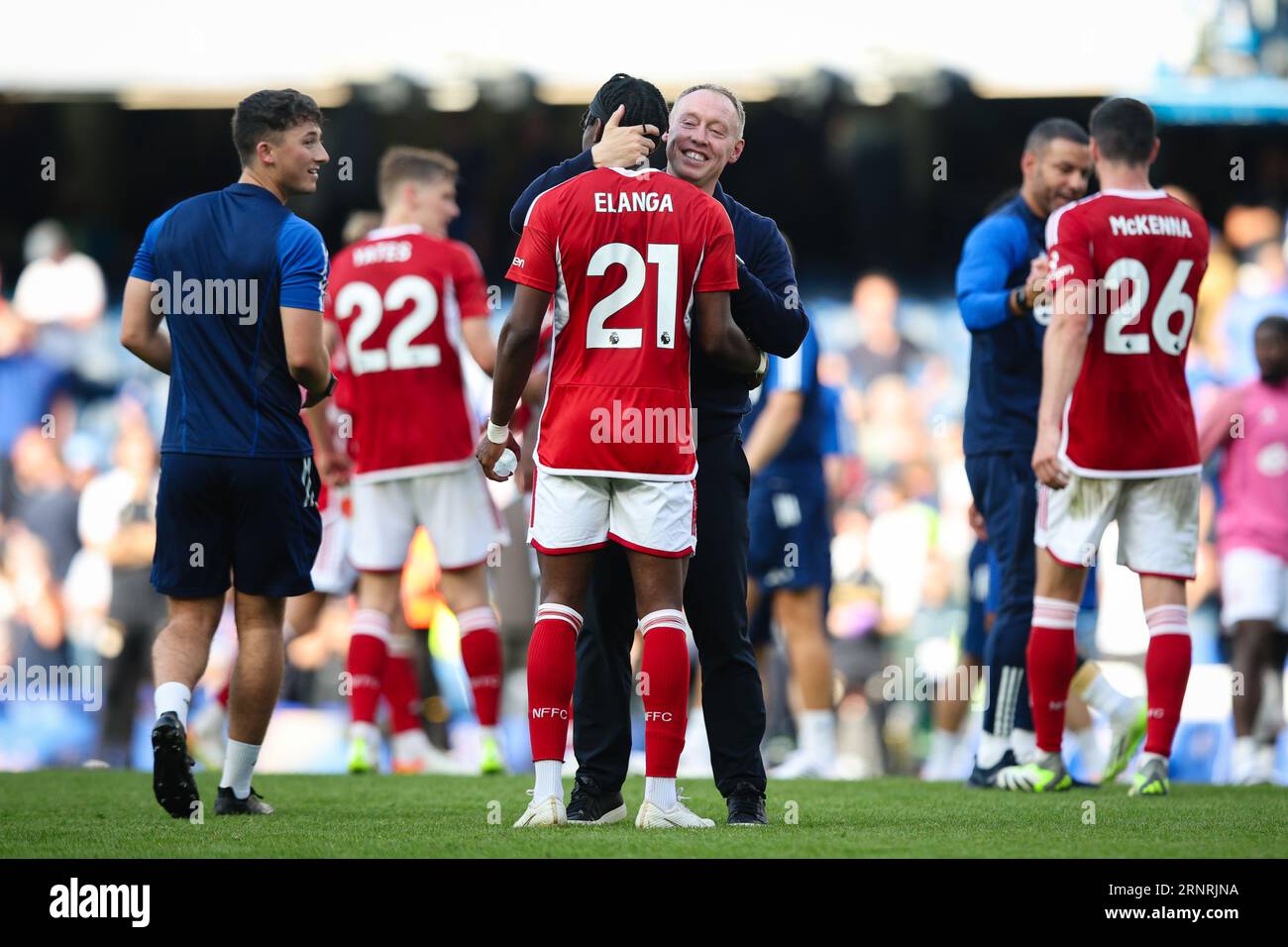 LONDON, UK - 2nd Sep 2023: Nottingham Forest Head Coach Steve Cooper ...