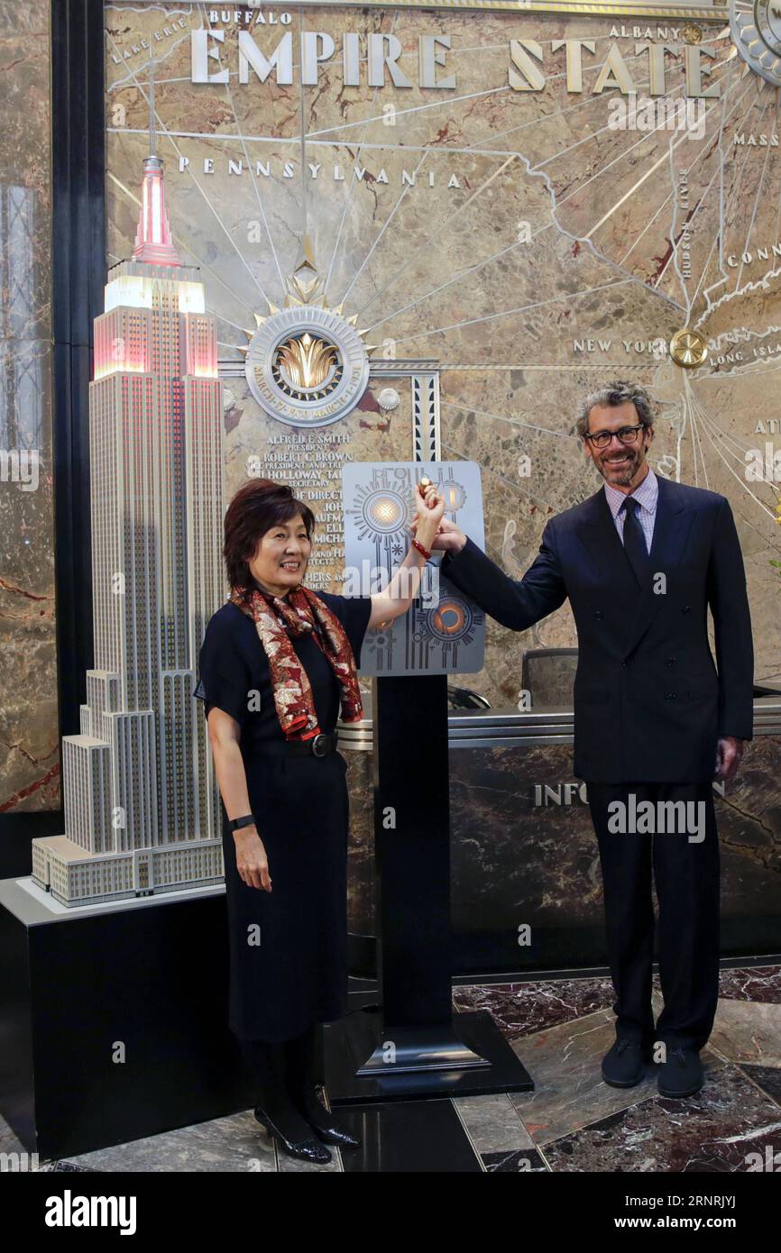 (171004) -- NEW YORK, Oct. 4, 2017 -- Chinese Consul General in New ...