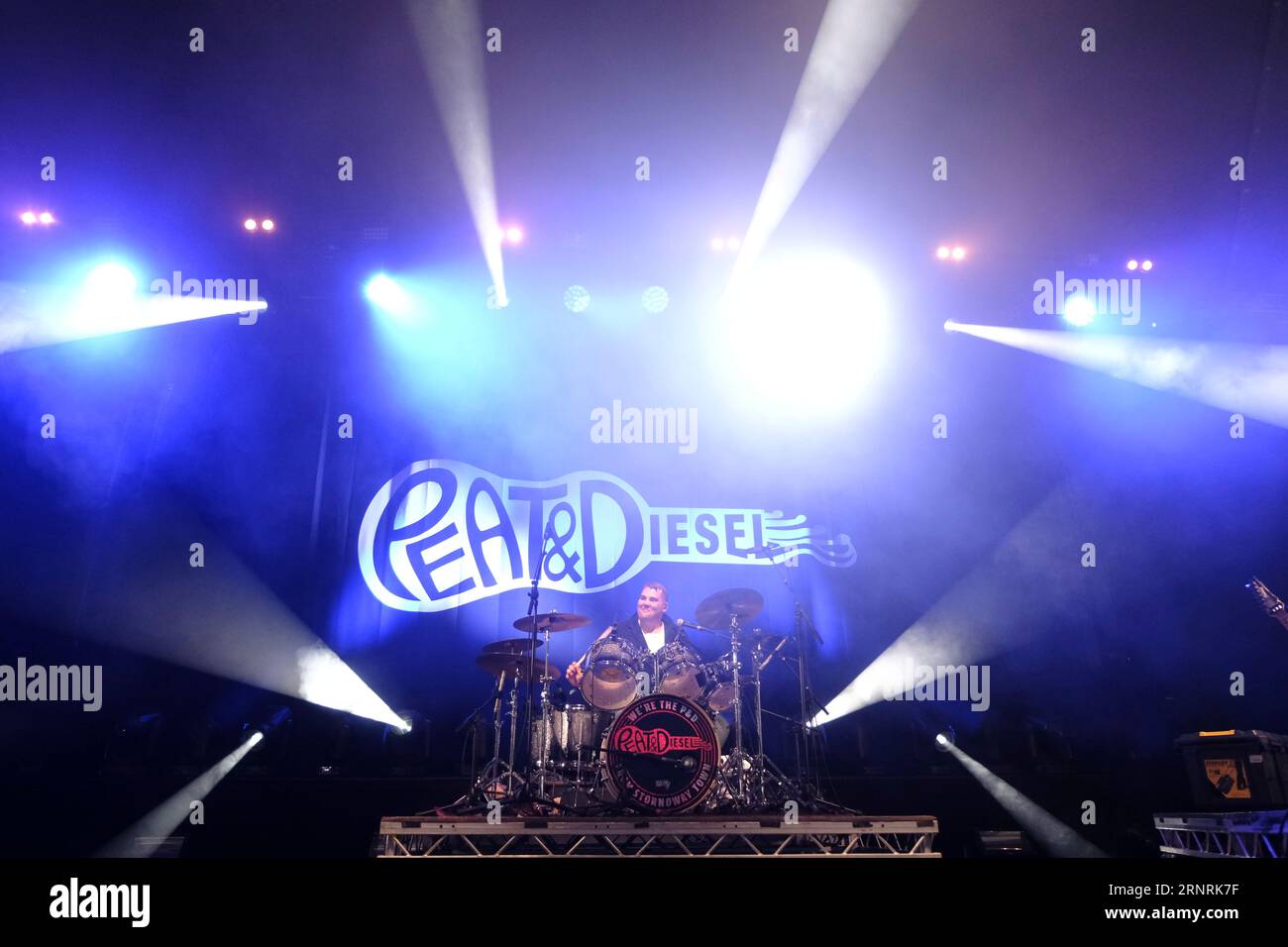 Jedburgh, UK. 02nd Sep, 2023. EdgeFest 2023, Music Festival. Peat ...