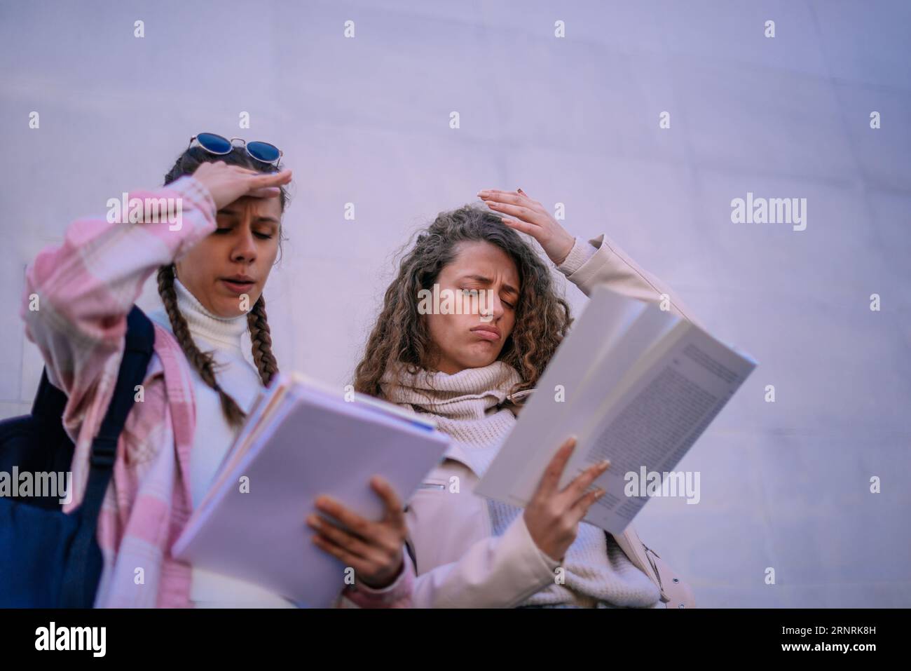 Upset high school girls saw a missed important lesson, just before the ...