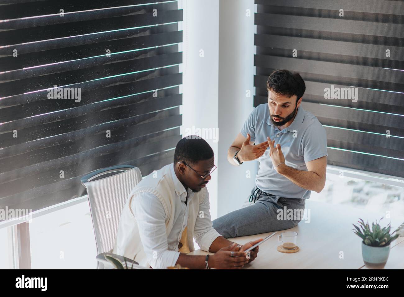 Dynamic business team utilizes collaboration, critical thinking ...