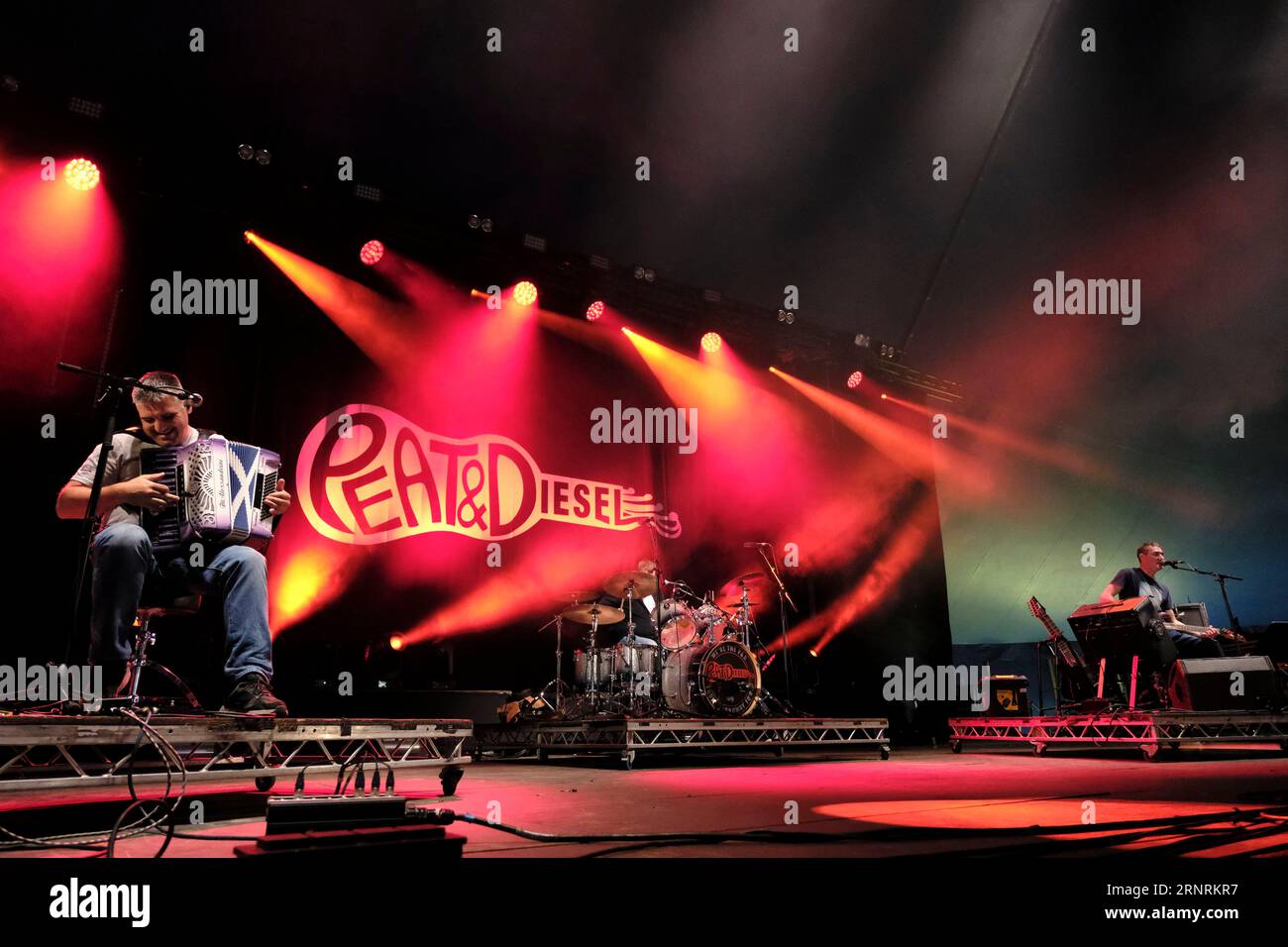 Jedburgh, UK. 02nd Sep, 2023. EdgeFest 2023, Music Festival. Peat ...