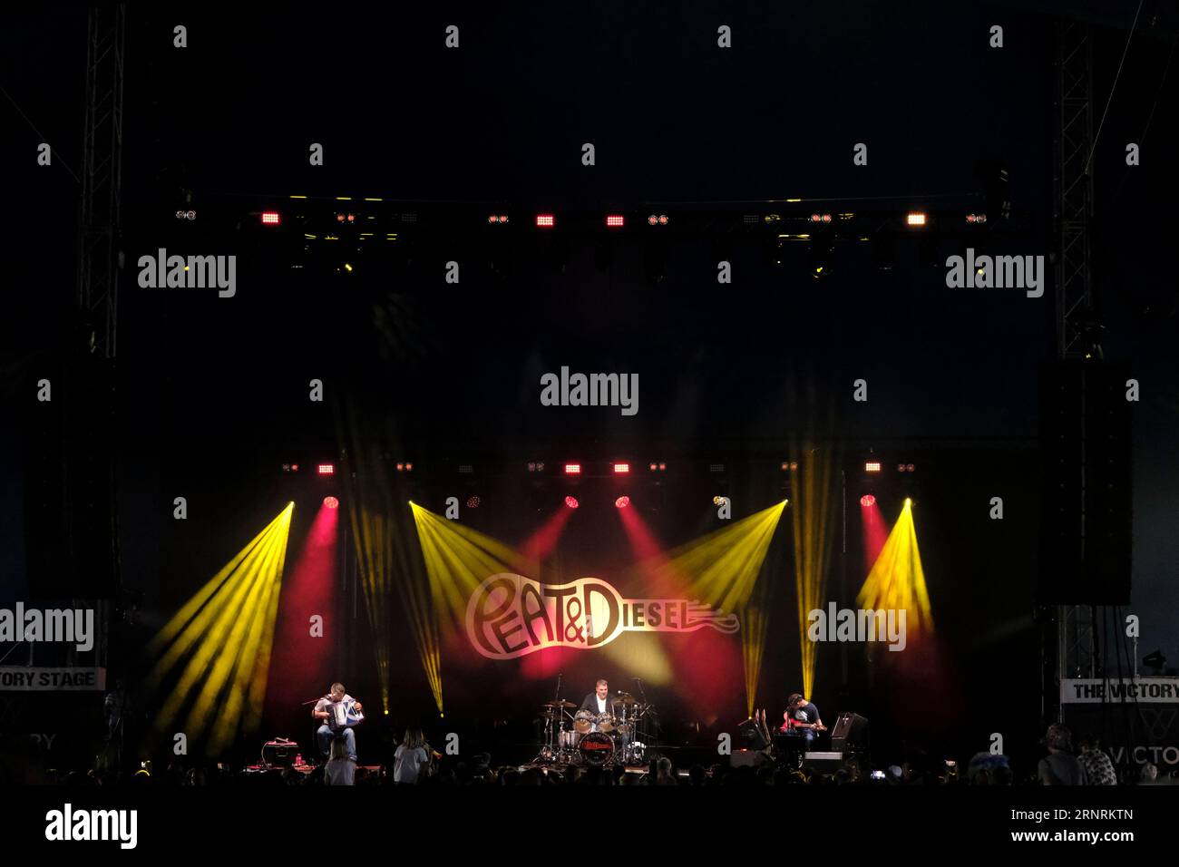 Jedburgh, UK. 02nd Sep, 2023. EdgeFest 2023, Music Festival. Peat ...