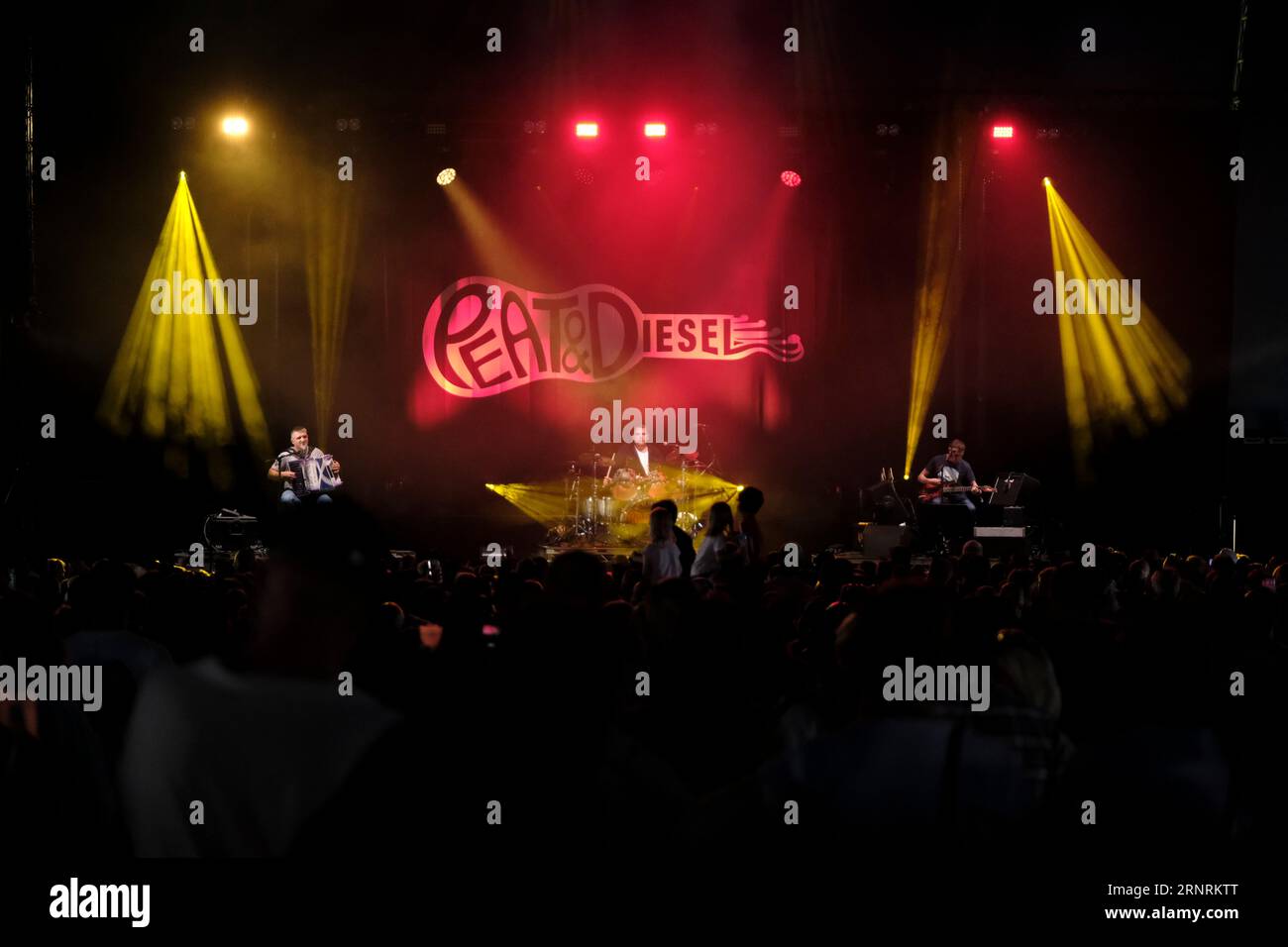 Jedburgh, UK. 02nd Sep, 2023. EdgeFest 2023, Music Festival. Peat ...