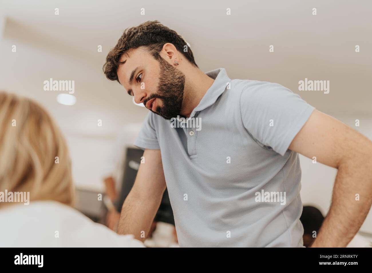 Positive working atmosphere hi-res stock photography and images - Alamy