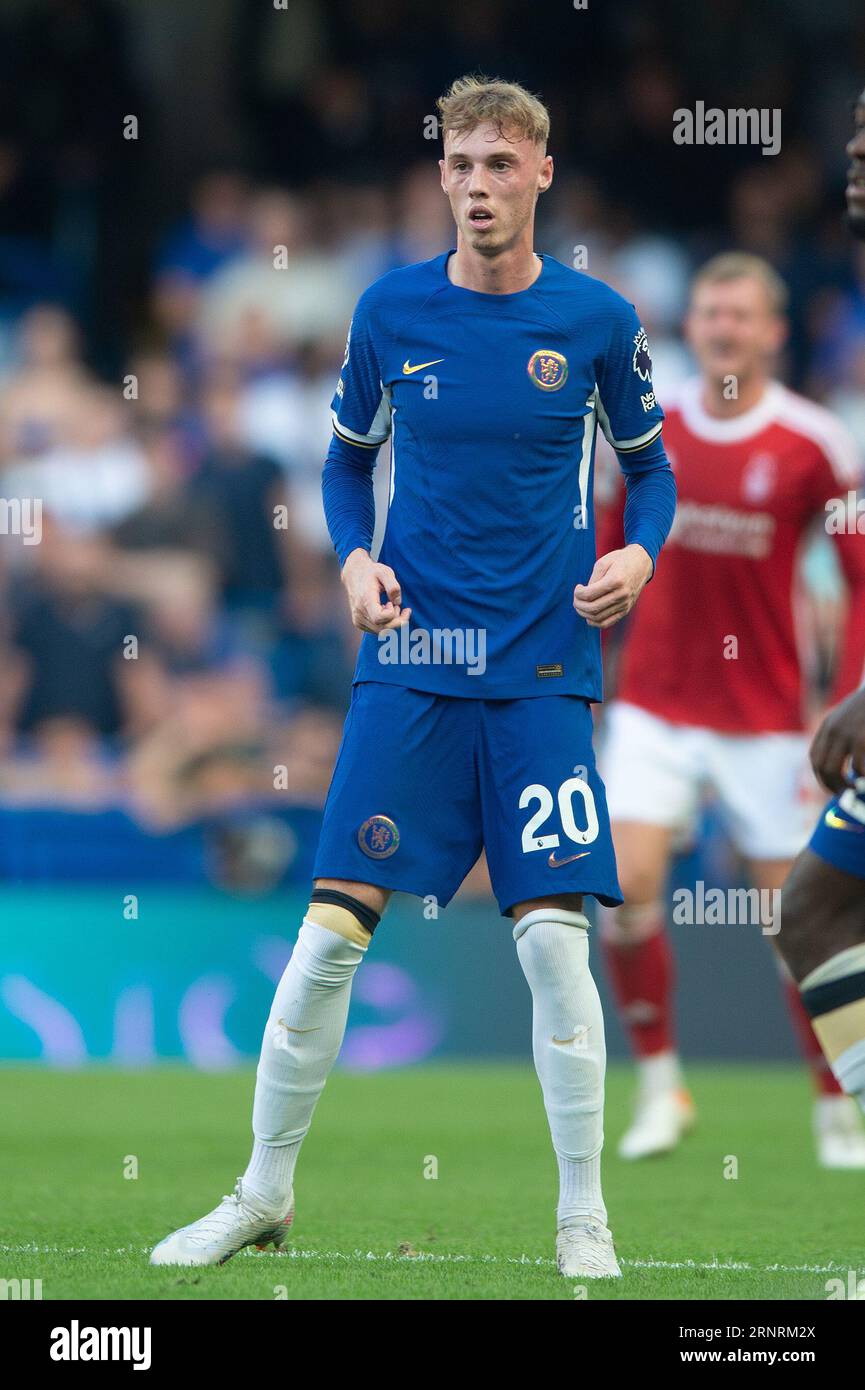 London, UK. 02nd Sep, 2023. Cole Palmer of Chelsea during the Premier ...