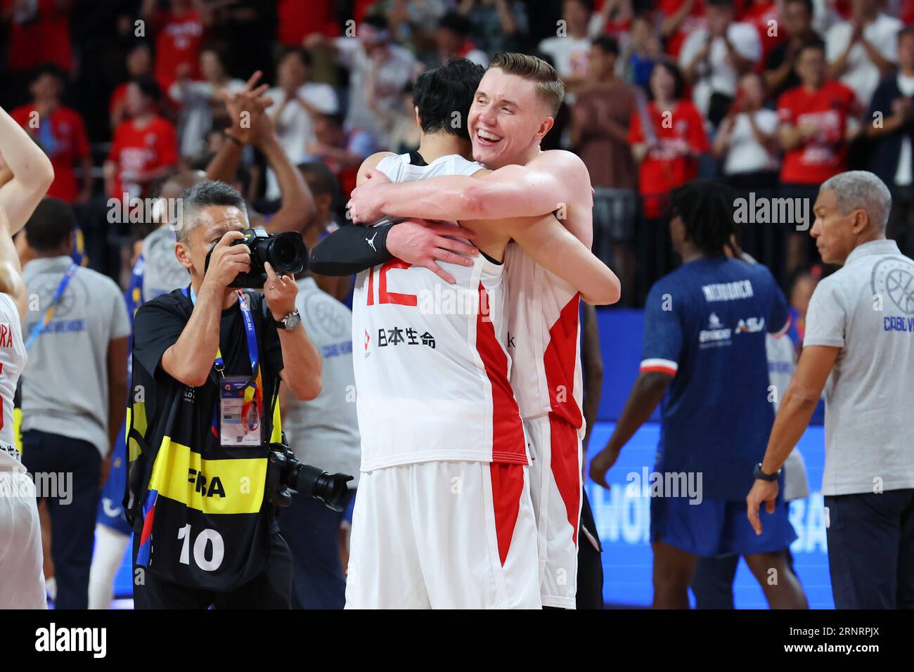 Okinawa Arena, Okinawa, Japan. 2nd Sep, 2023. (L to R) Yuta Watanabe ...