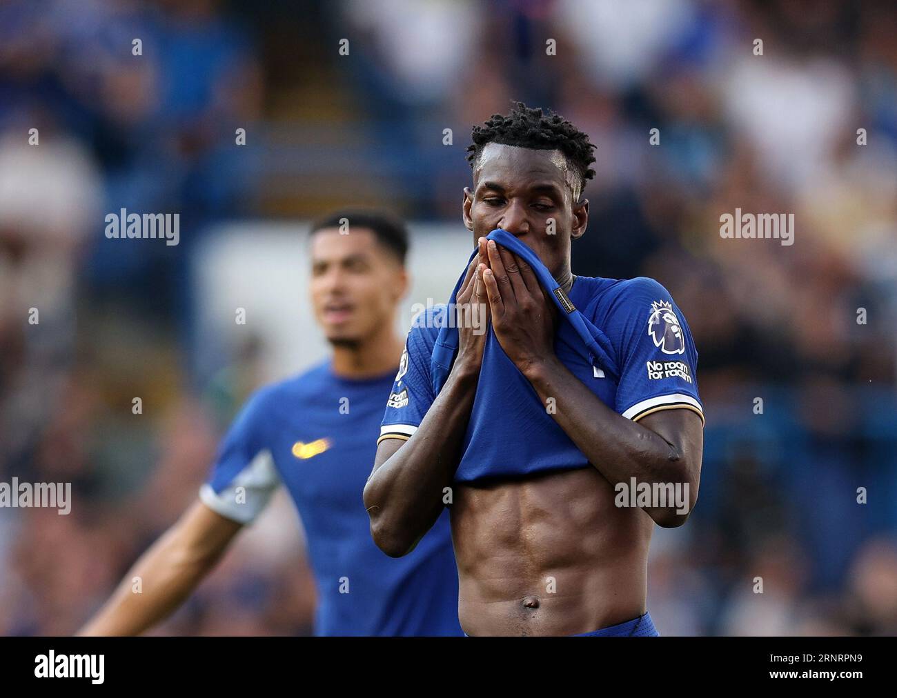Nicolas jackson chelsea dejected hi-res stock photography and images ...