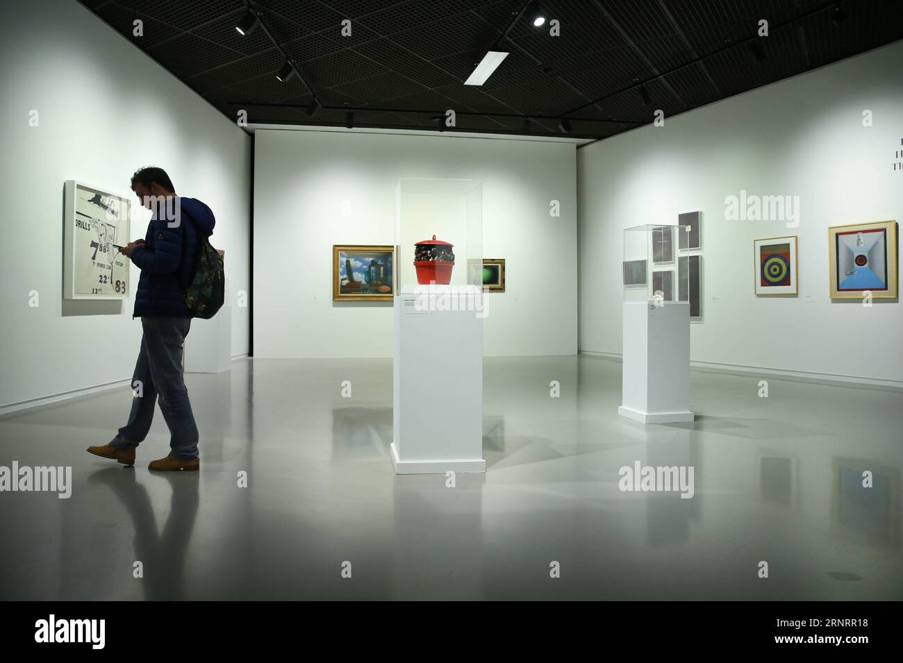 Magritte exhibition hi-res stock photography and images - Alamy