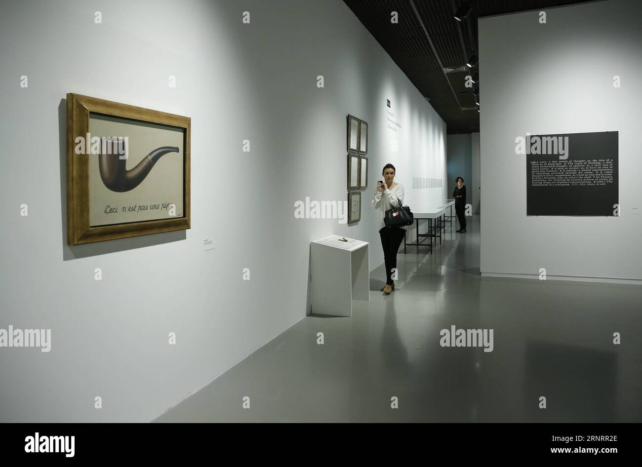 Magritte exhibition hi-res stock photography and images - Alamy