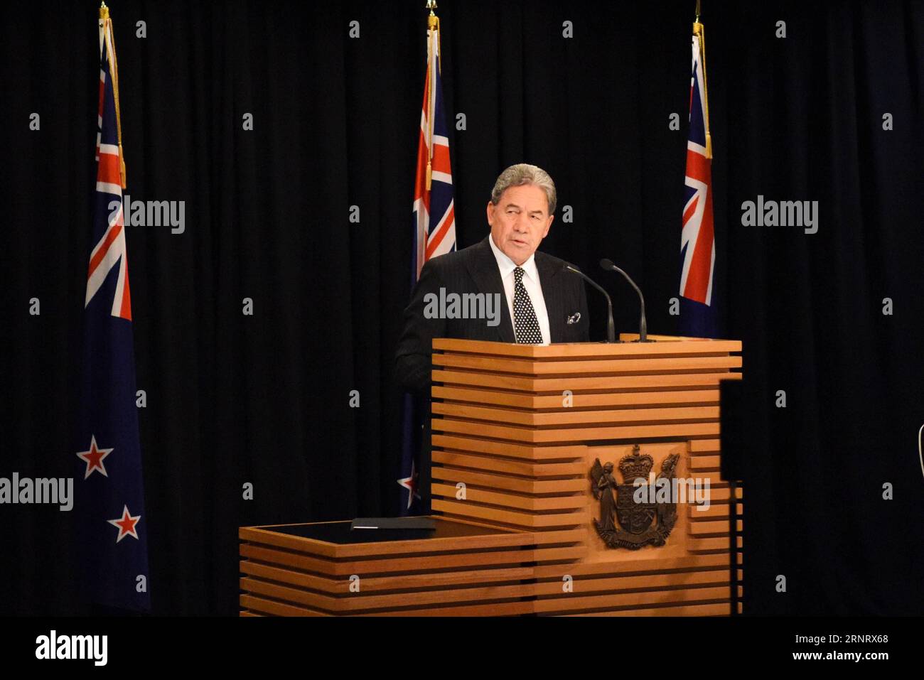 Winston peters new zealand hi-res stock photography and images - Alamy