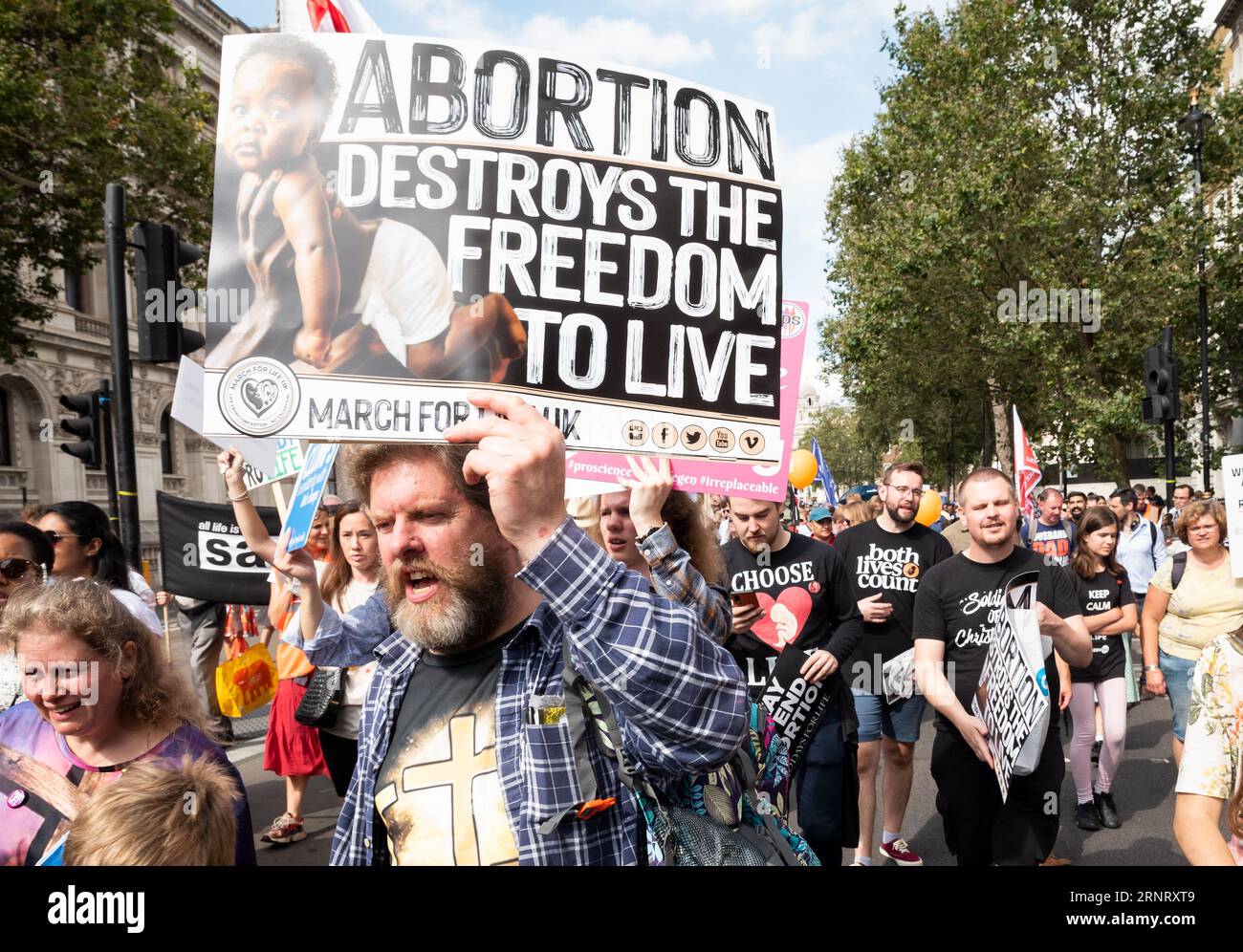 Pro liife movement hi-res stock photography and images - Alamy