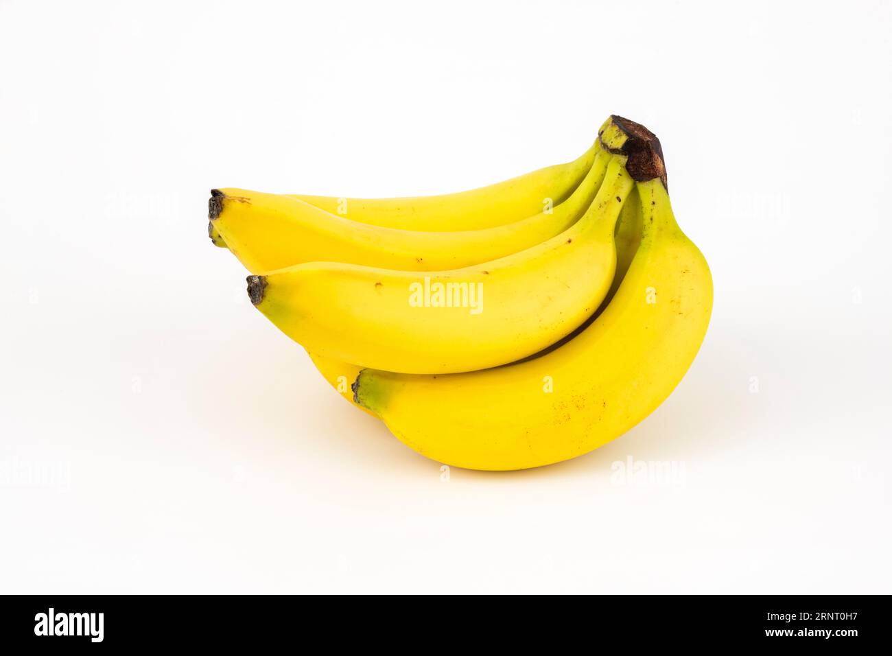 Bananas, studio shot, white background, healthy food Stock Photo - Alamy
