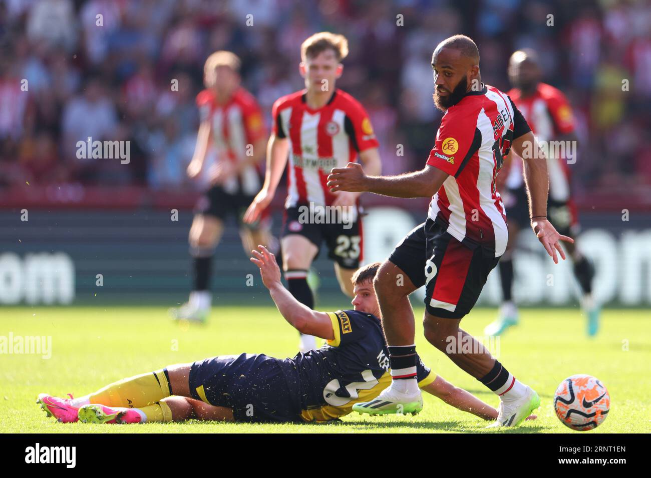 2nd September 2023; Gtech Community Stadium, Brentford, London, England ...
