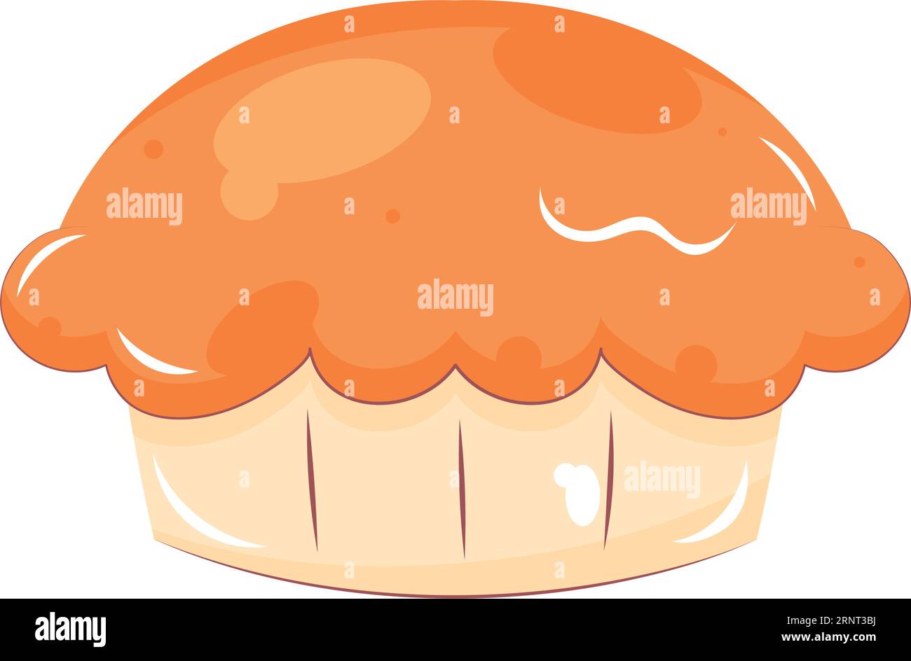 autumn baked pie vector isolated Stock Vector Image & Art - Alamy
