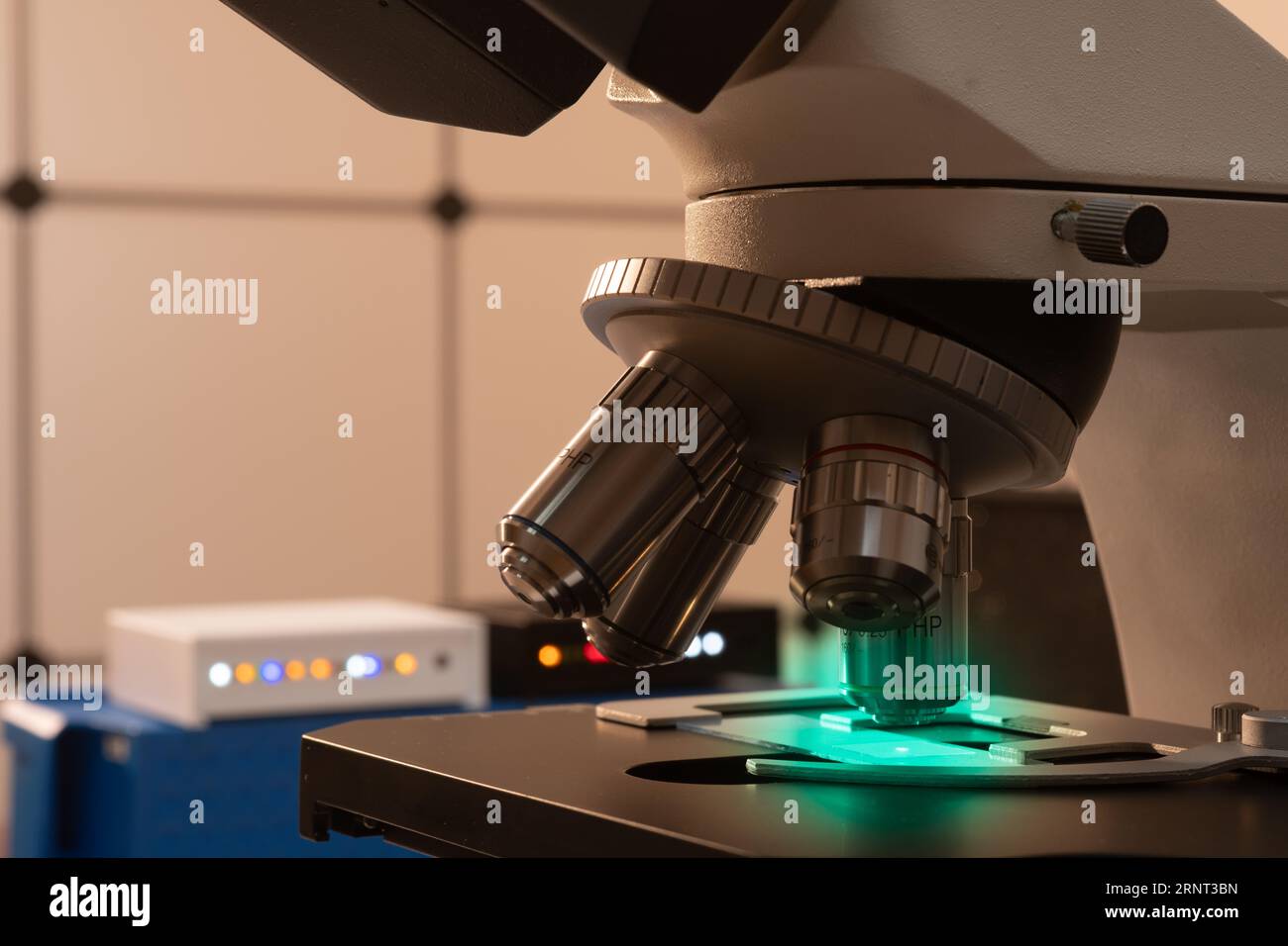 Hematology: Hematologists use optical microscopes to examine blood ...