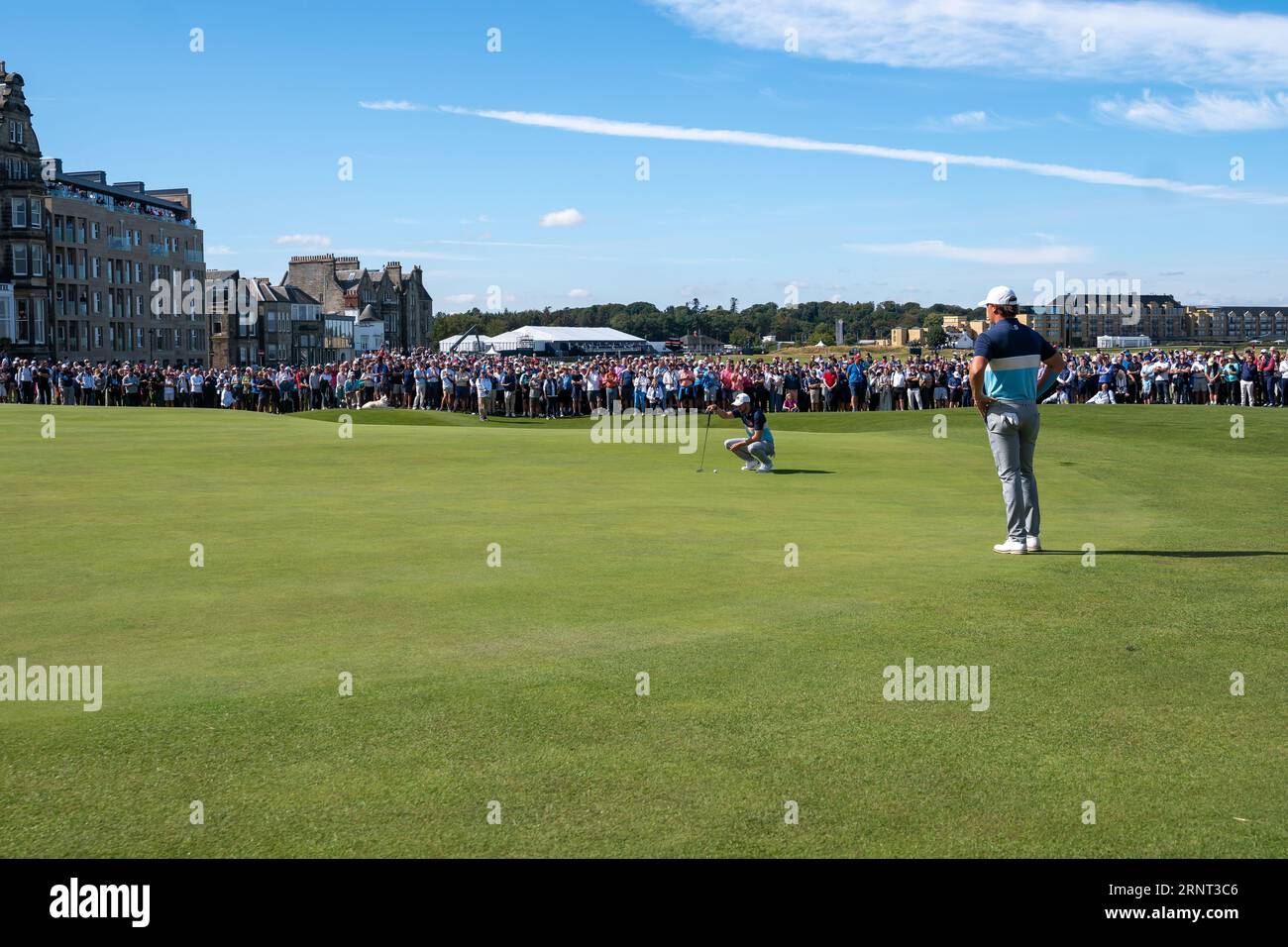 St Andrews, Scotland. 2nd Sep 2023. Alex Maguire and John Gough of Team ...