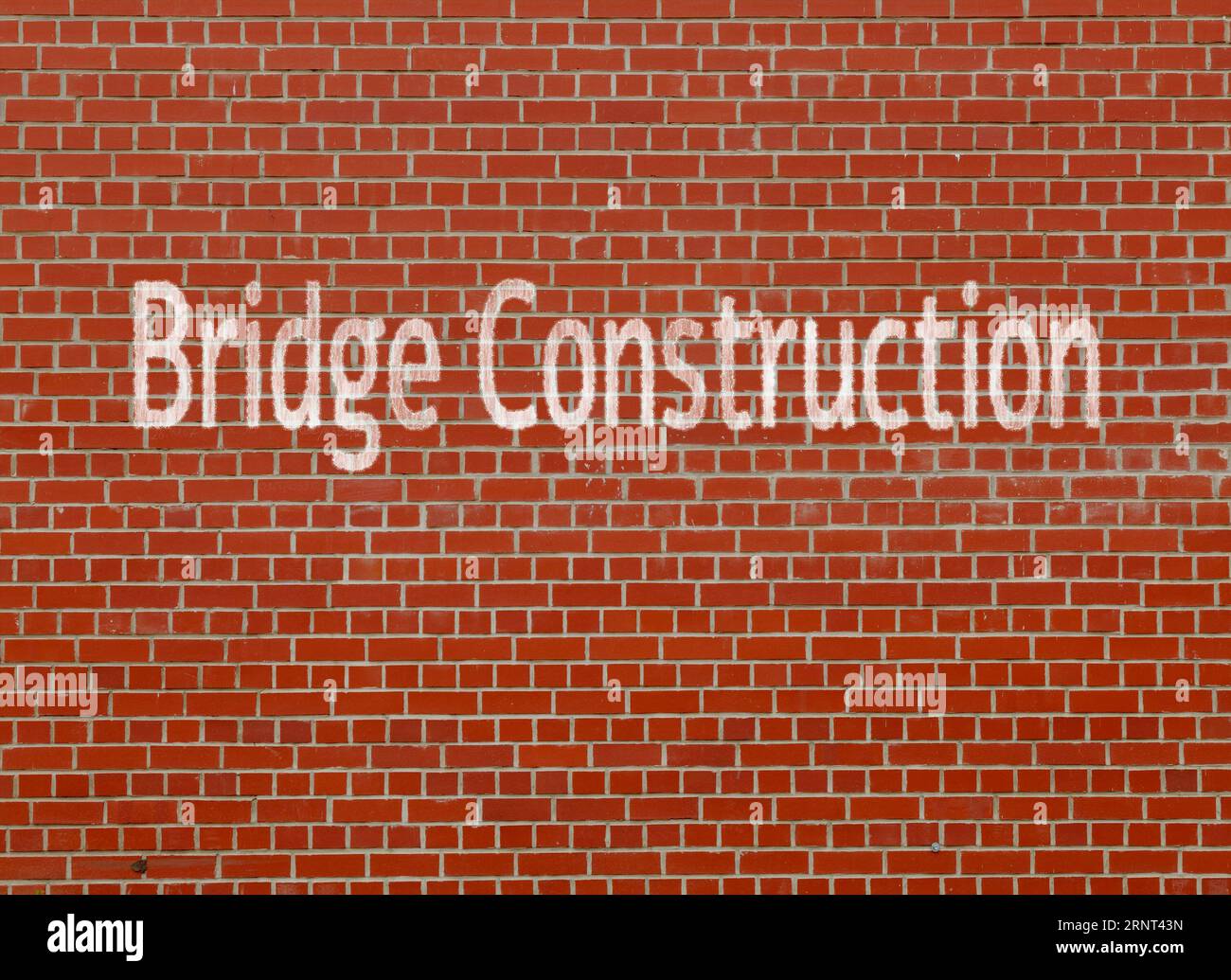 Constructing bridges hi-res stock photography and images - Alamy