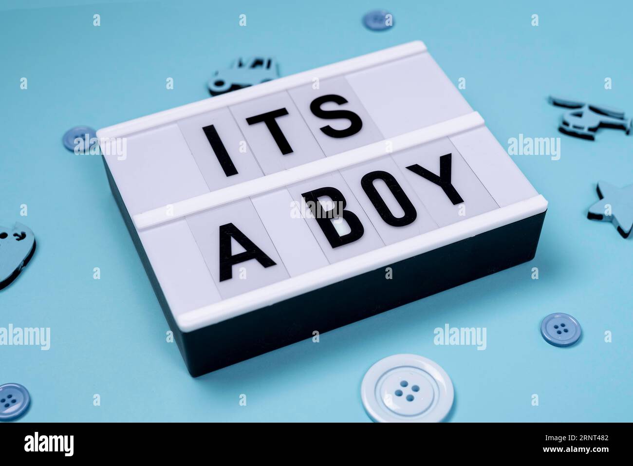 High angle its boy sign Stock Photo - Alamy