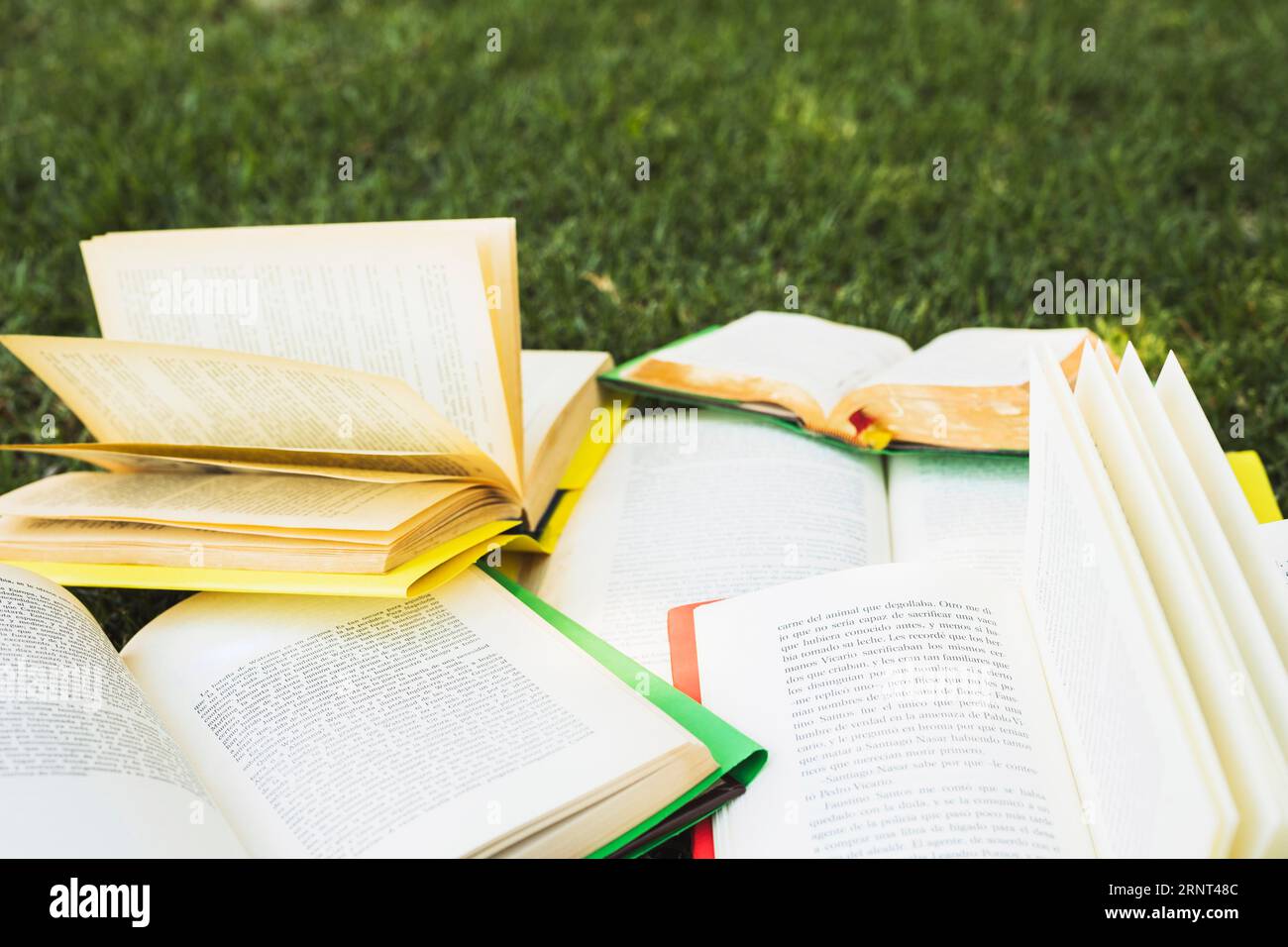 Opened book on sky hi-res stock photography and images - Alamy
