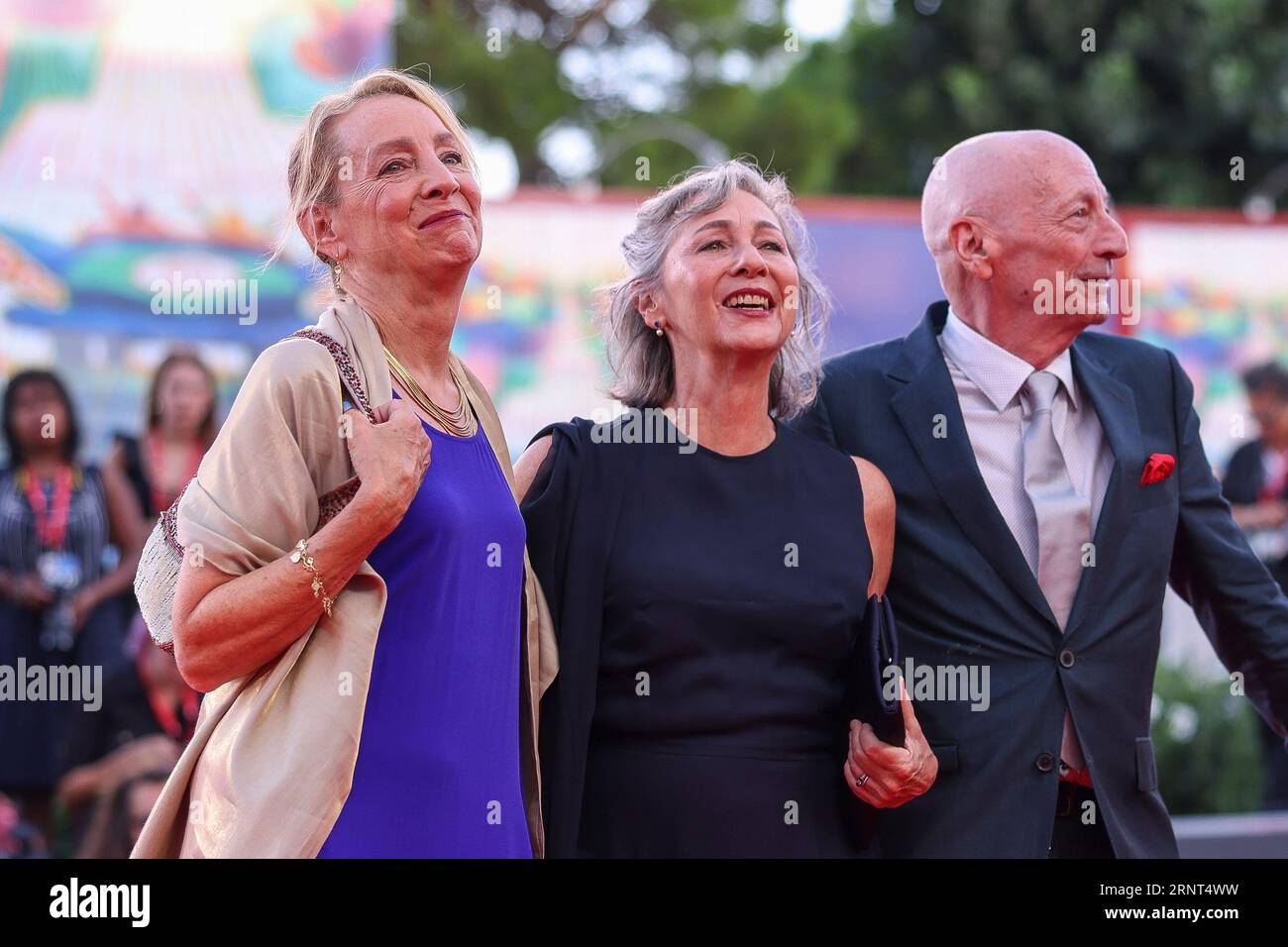 Jamie Bernstein, from left, Mina Bernstein and Alex Bernstein pose for ...